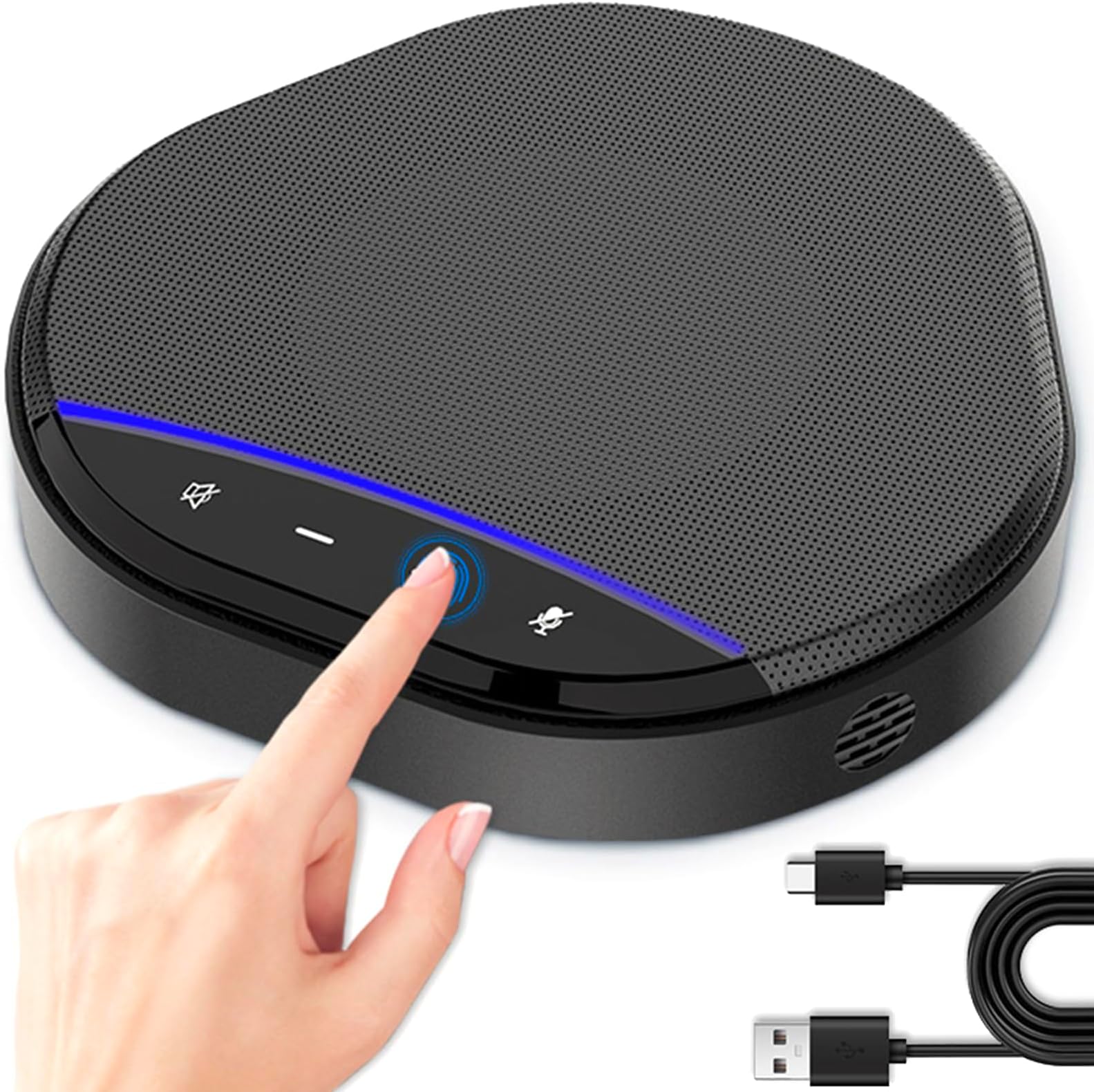 Amazon.com: TONOR USB Conference Microphone for Laptop, Adjustable ...