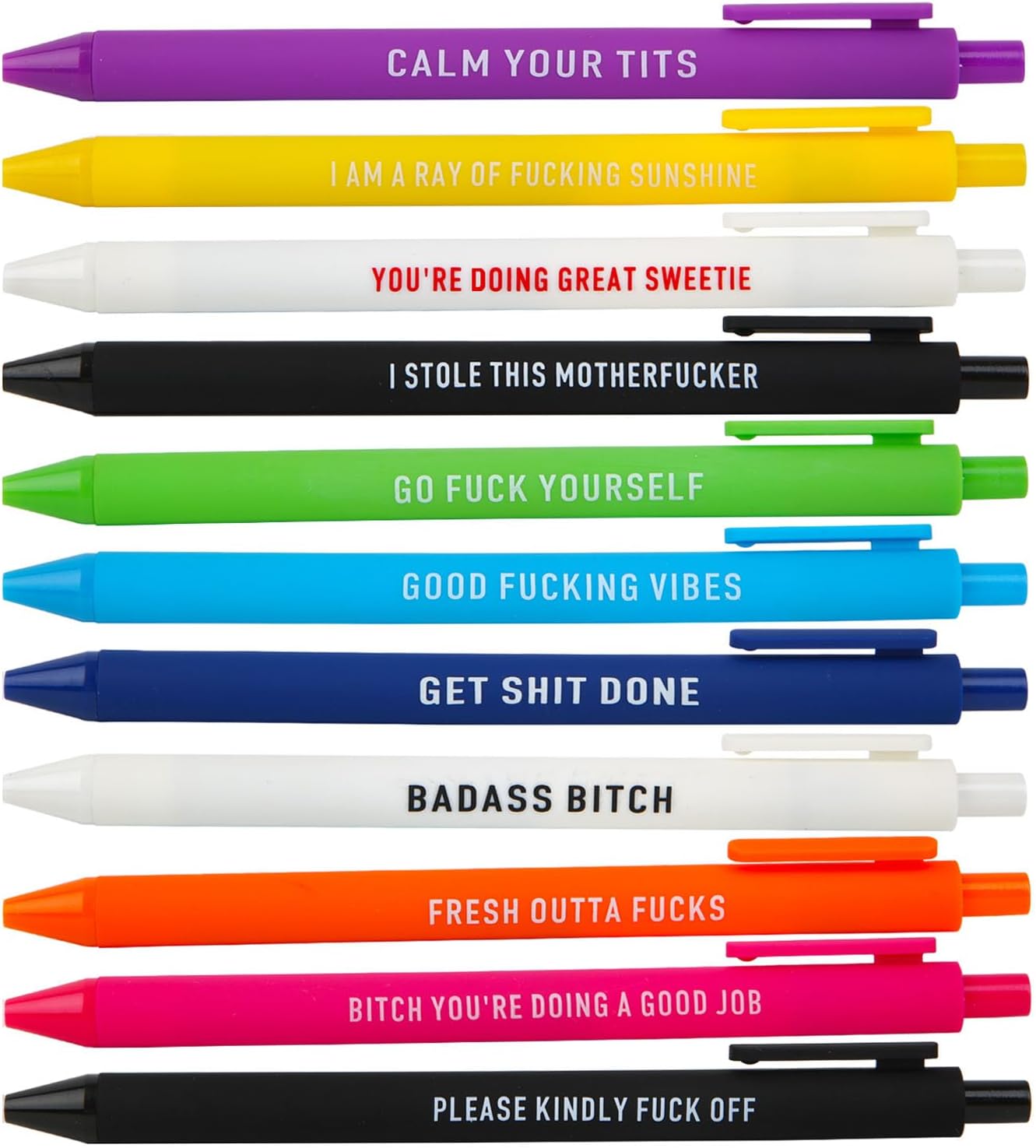 Amazon.com: Genuine Fred Borrow My Pen Memorable Pens, Assorted