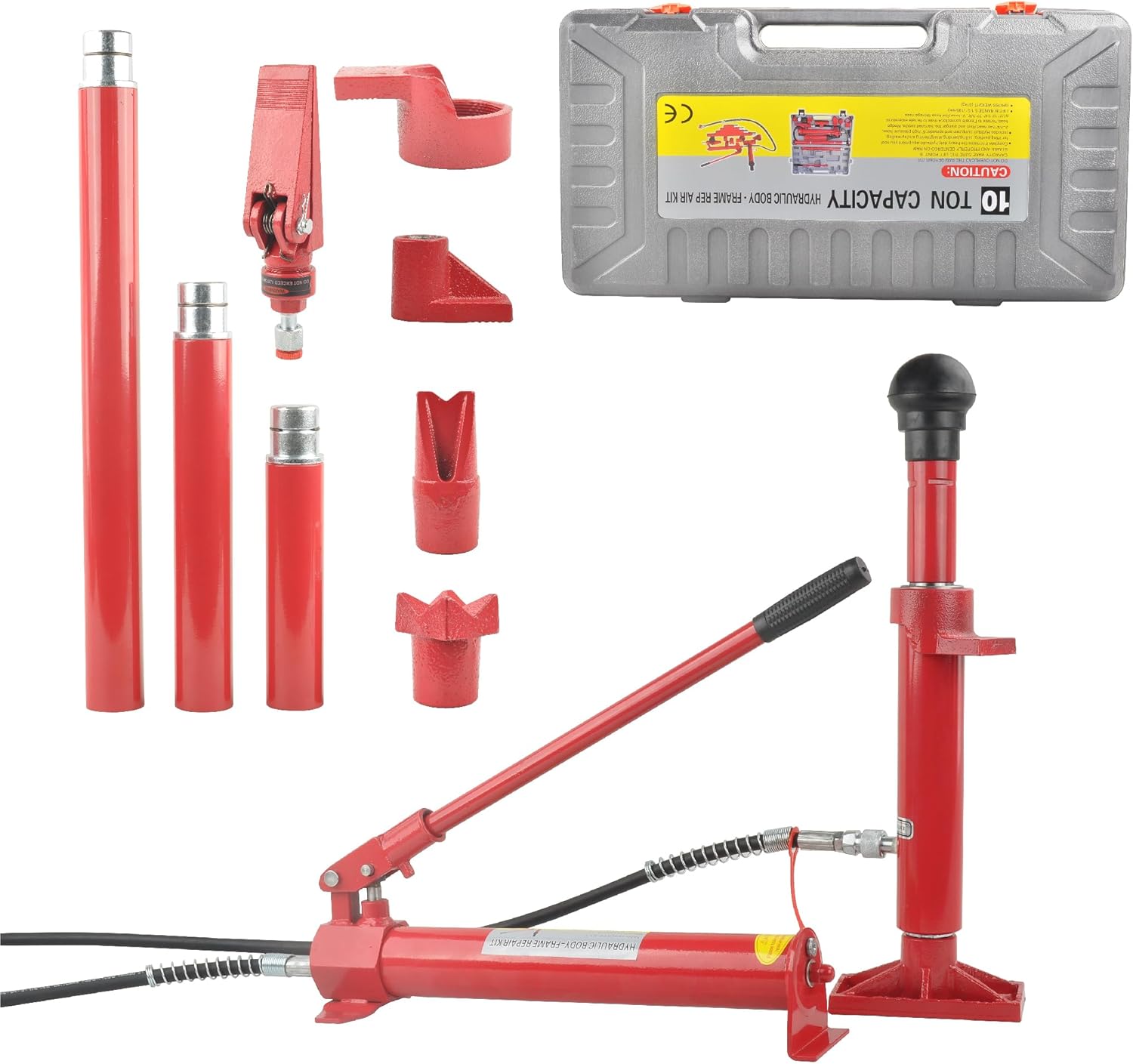 Amazon.com: BATONECO 10 Ton Porta Power Kit-2M(78.7 inch) Oil Hose ...