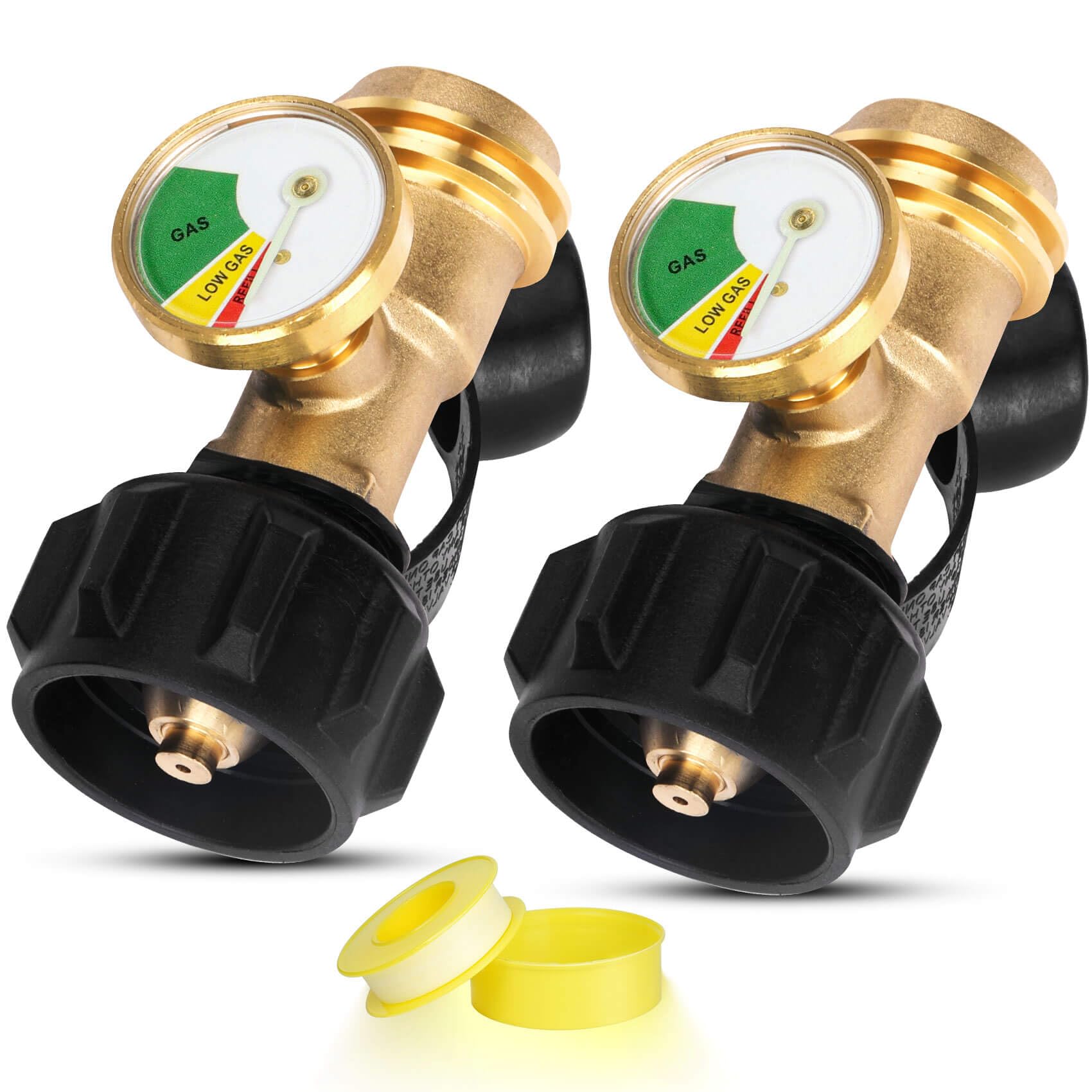 Amazon.com: Propane Tank Gauge Level Indicator for 5lb-40lb Propane ...