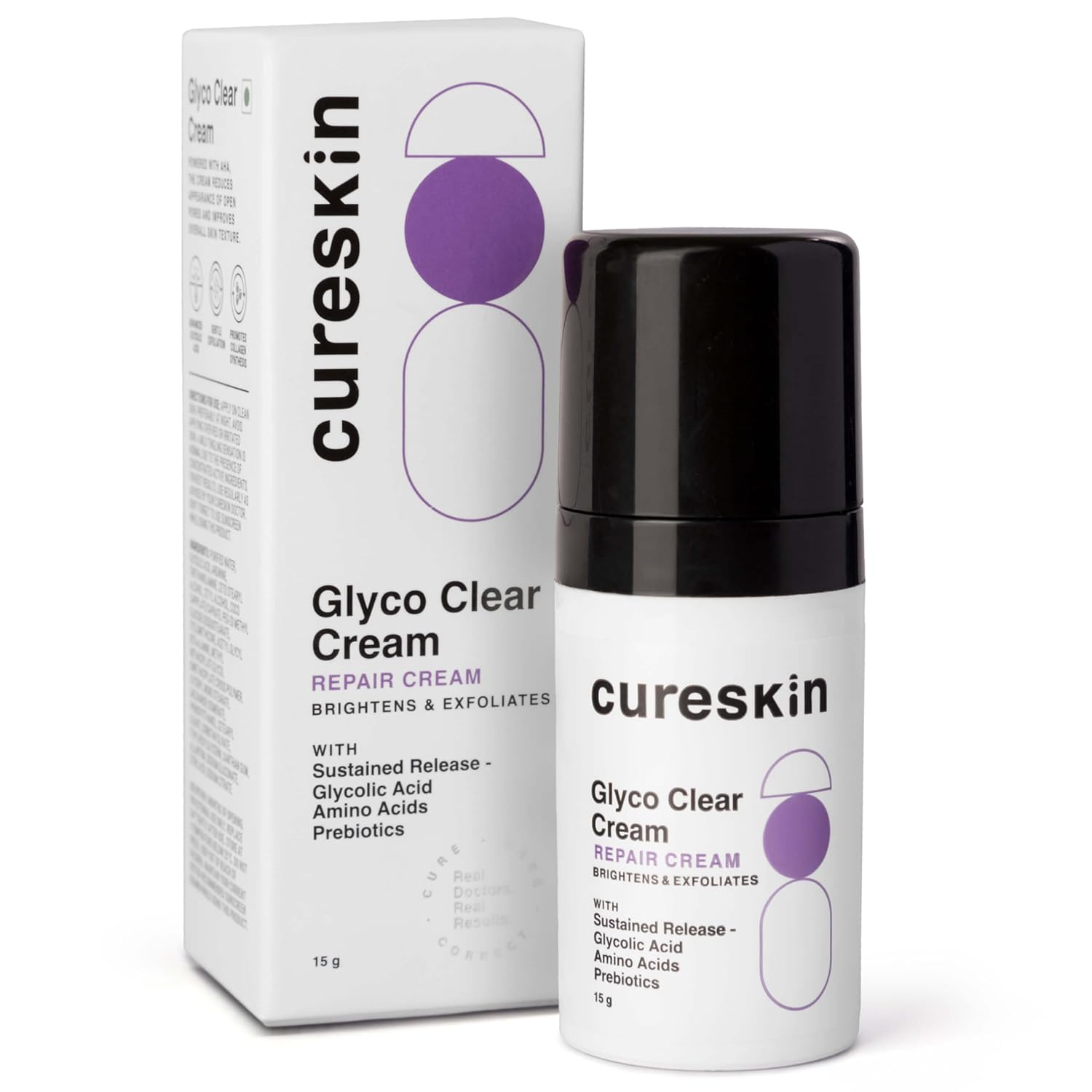 Amazon.com: Cureskin Glyco Clear Cream | Repair Cream with Sustained ...
