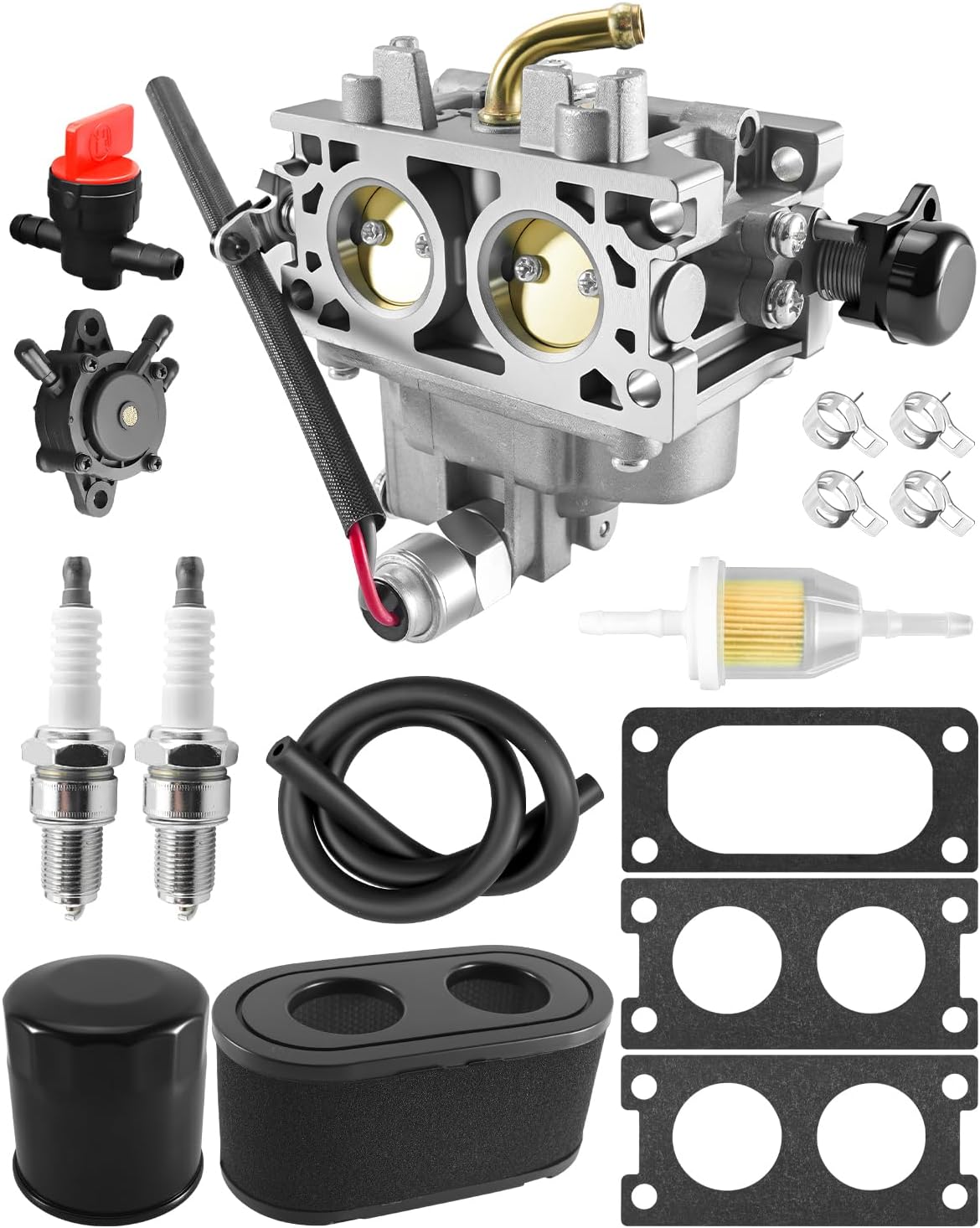 Amazon.com: 133-9966 Mower Carburetor Fit for Exmark Toro 2P77F 42 ...