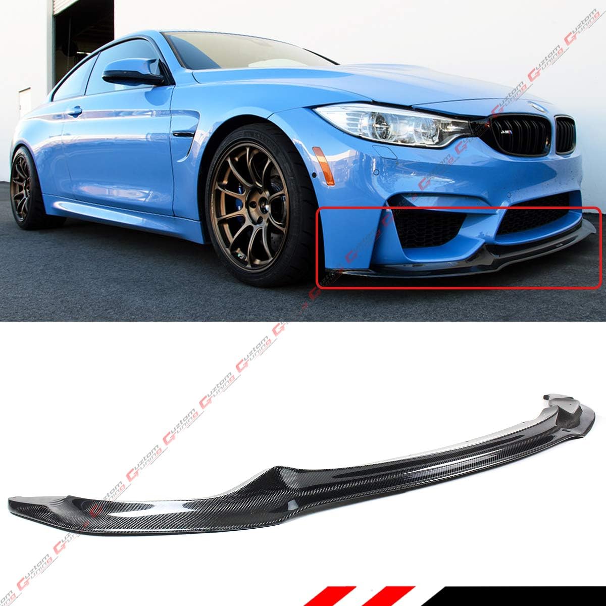 Amazon.com: Fits for 2015-2019 BMW F80 M3 F82 F83 M4 PSM Style Carbon ...
