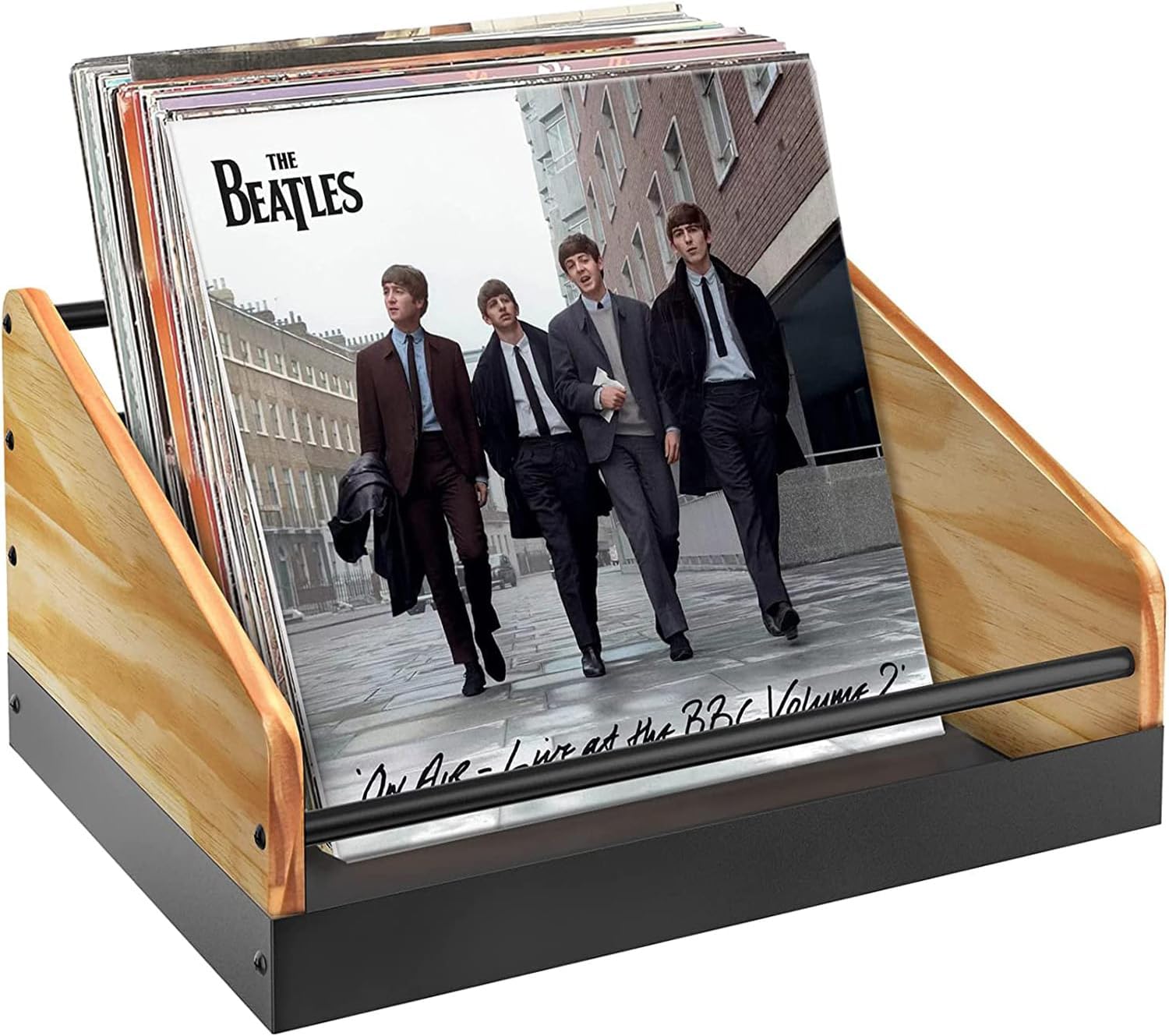 Amazon.com: JDSNCQ Vinyl Record Storage, Trapezoidal LP Record Holder ...