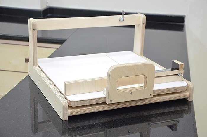 Amazon.com: Adjustable Slab Soap Wire Cutter, Soap Log Splitter, Single ...