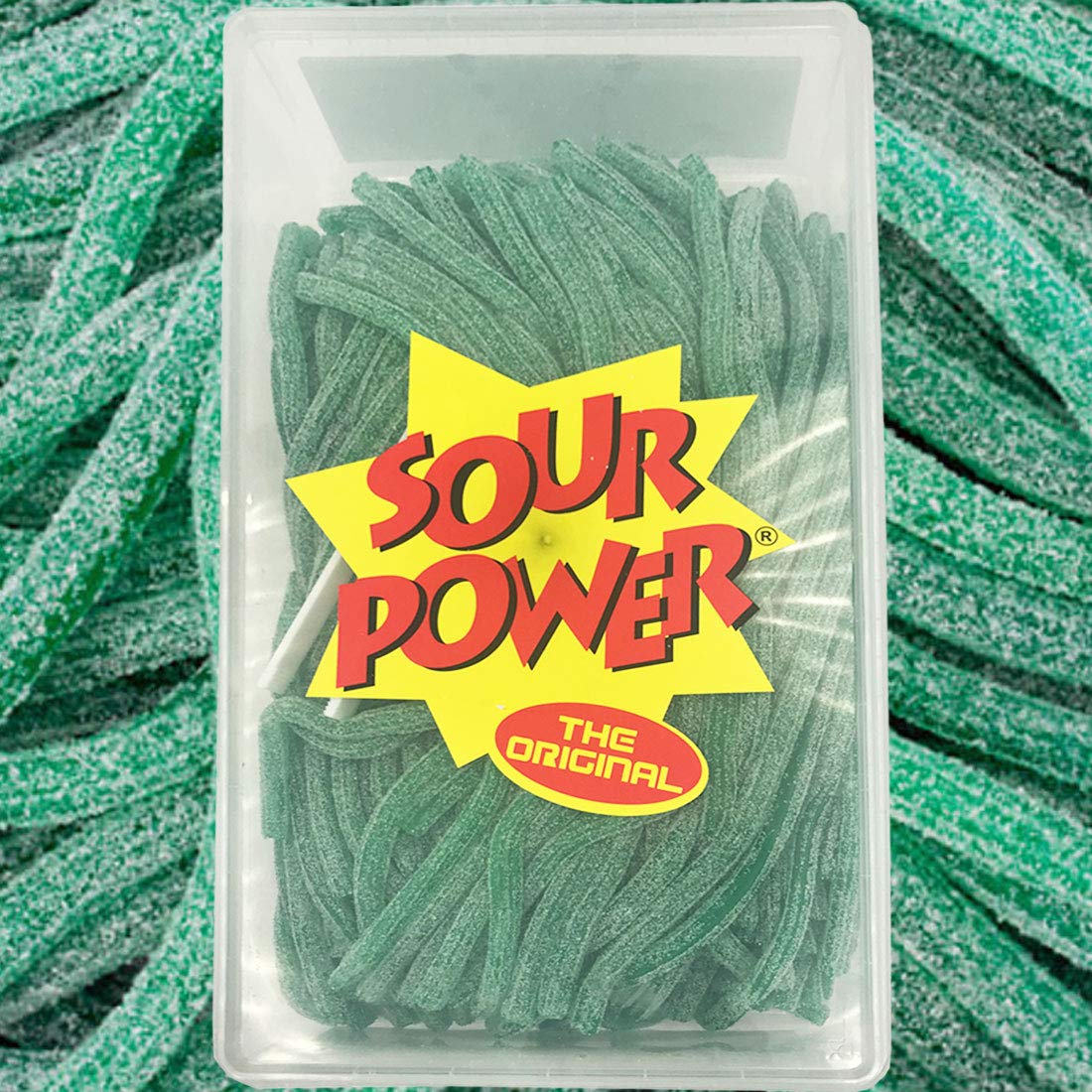 Snapklik.com : Product Of Sour Power Straws, Green Apple, Count 200