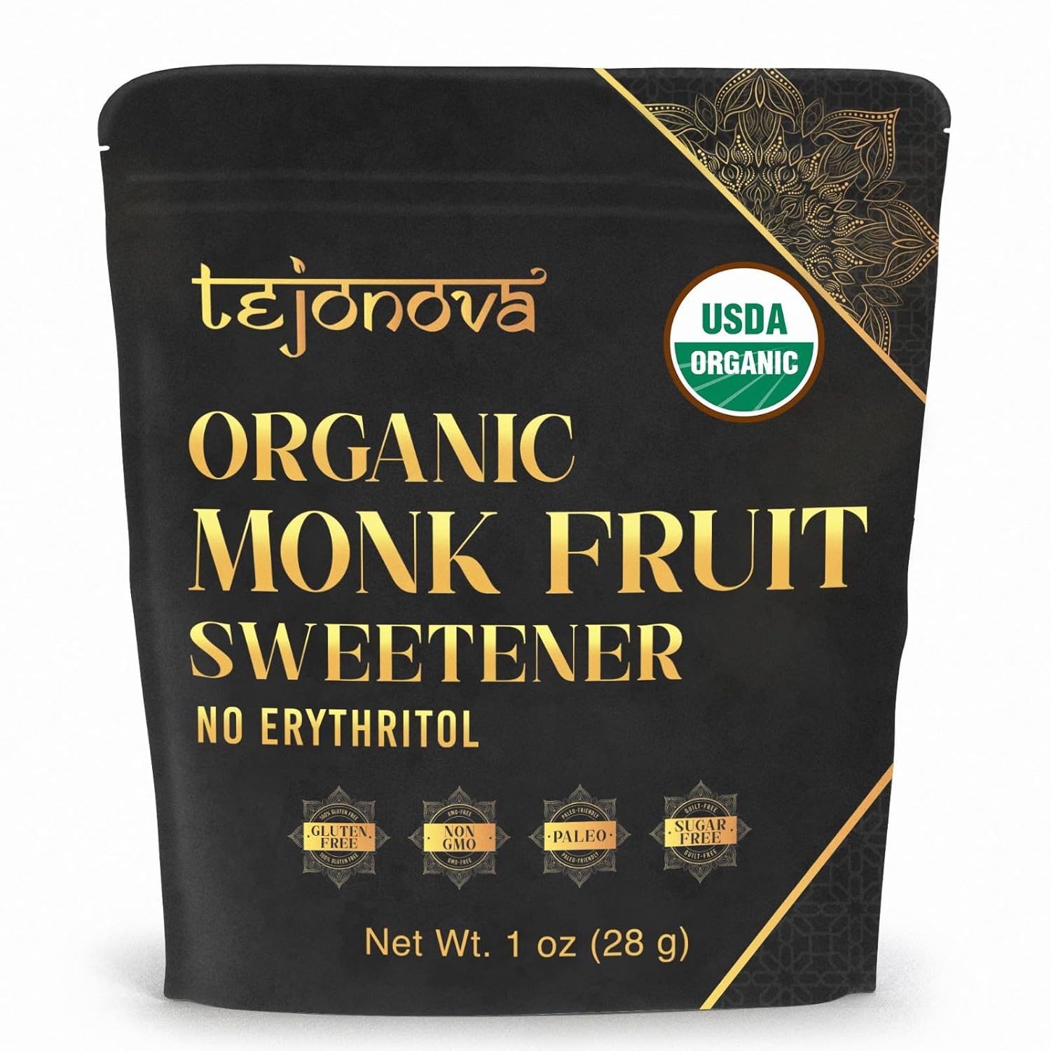 Amazon.com : Organic Monk Fruit Powder, Pure Monk Fruit Sweetener No ...