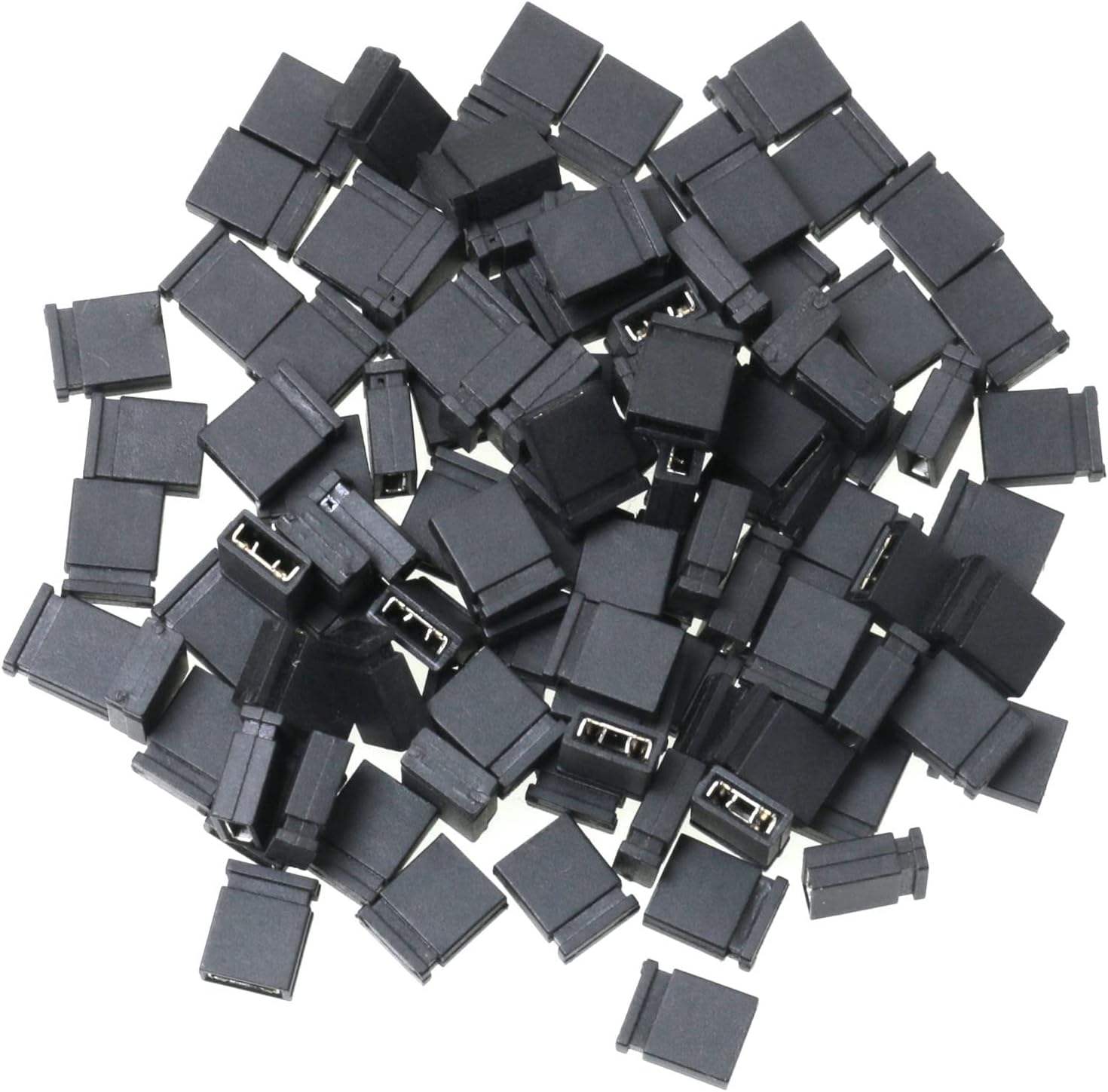 Amazon.com: 2P 2-Pin 2.0mm Pitch Jumper for straight header - Pack of ...