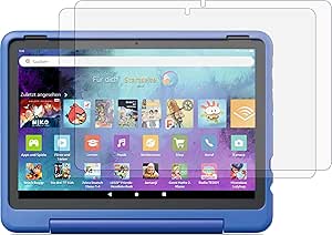 4ProTec 2 x Clear Screen Protectors for Amazon Fire HD 10 Kids Pro ...