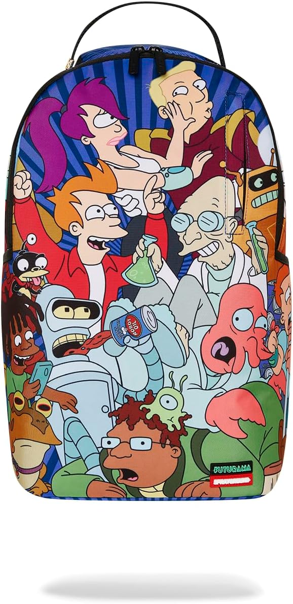 Amazon.com: Sprayground FUTURAMA PLANET CREW PACK DLXR BACKPACK ...
