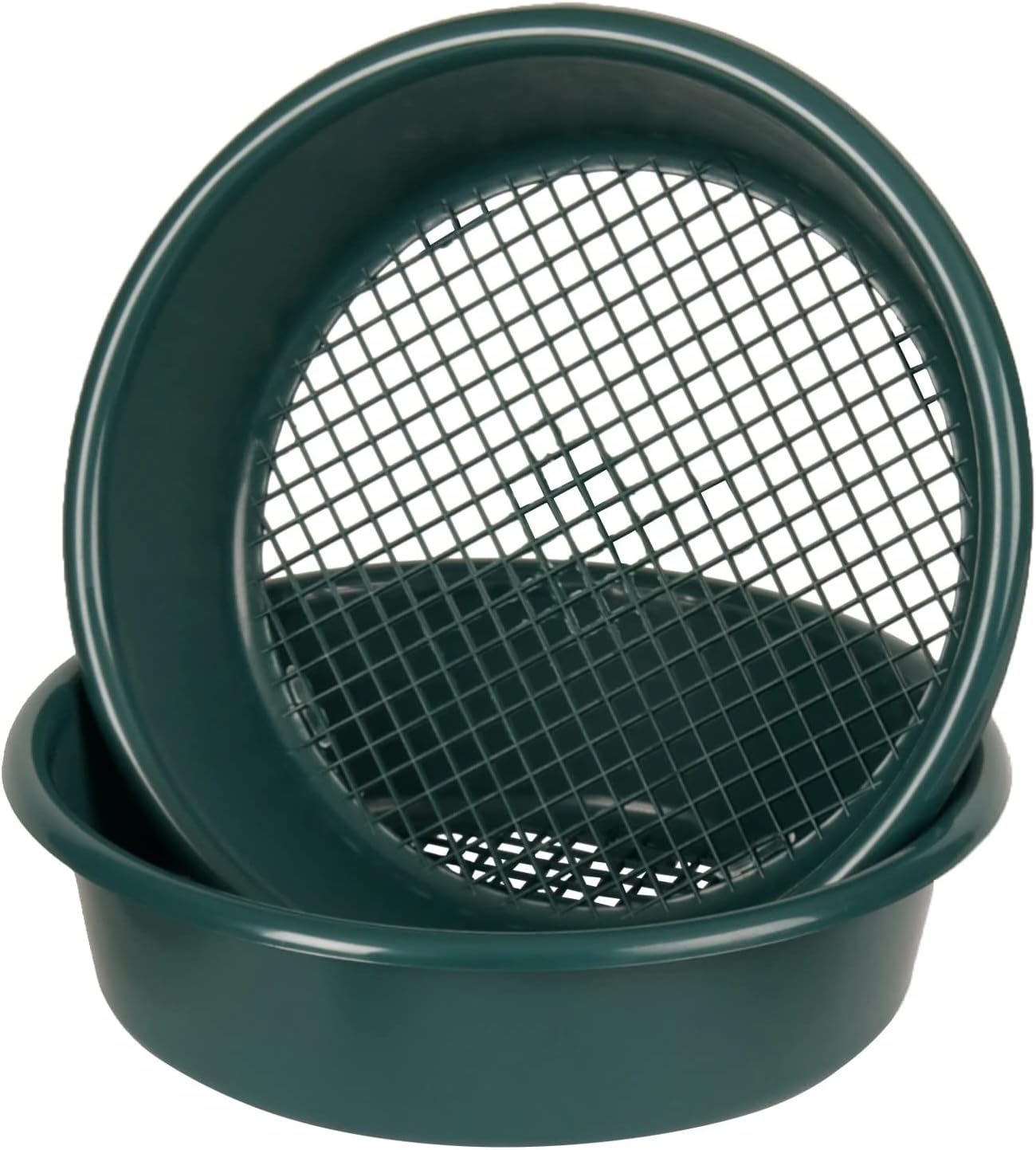 Wham Large Plastic Round Garden Sieve Riddle Riddler Soil Sifter Mesh ...