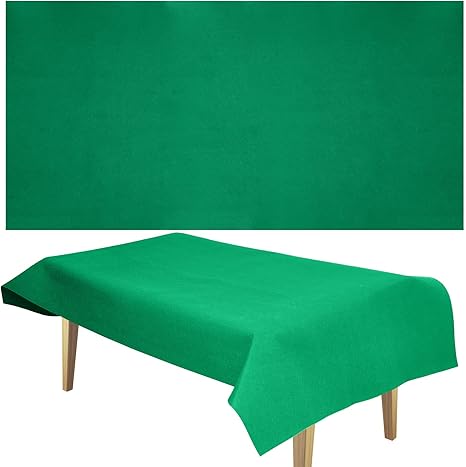 Amazon.com: Mixweer 2-Piece Poker Table Top Mat Set – Premium Green ...