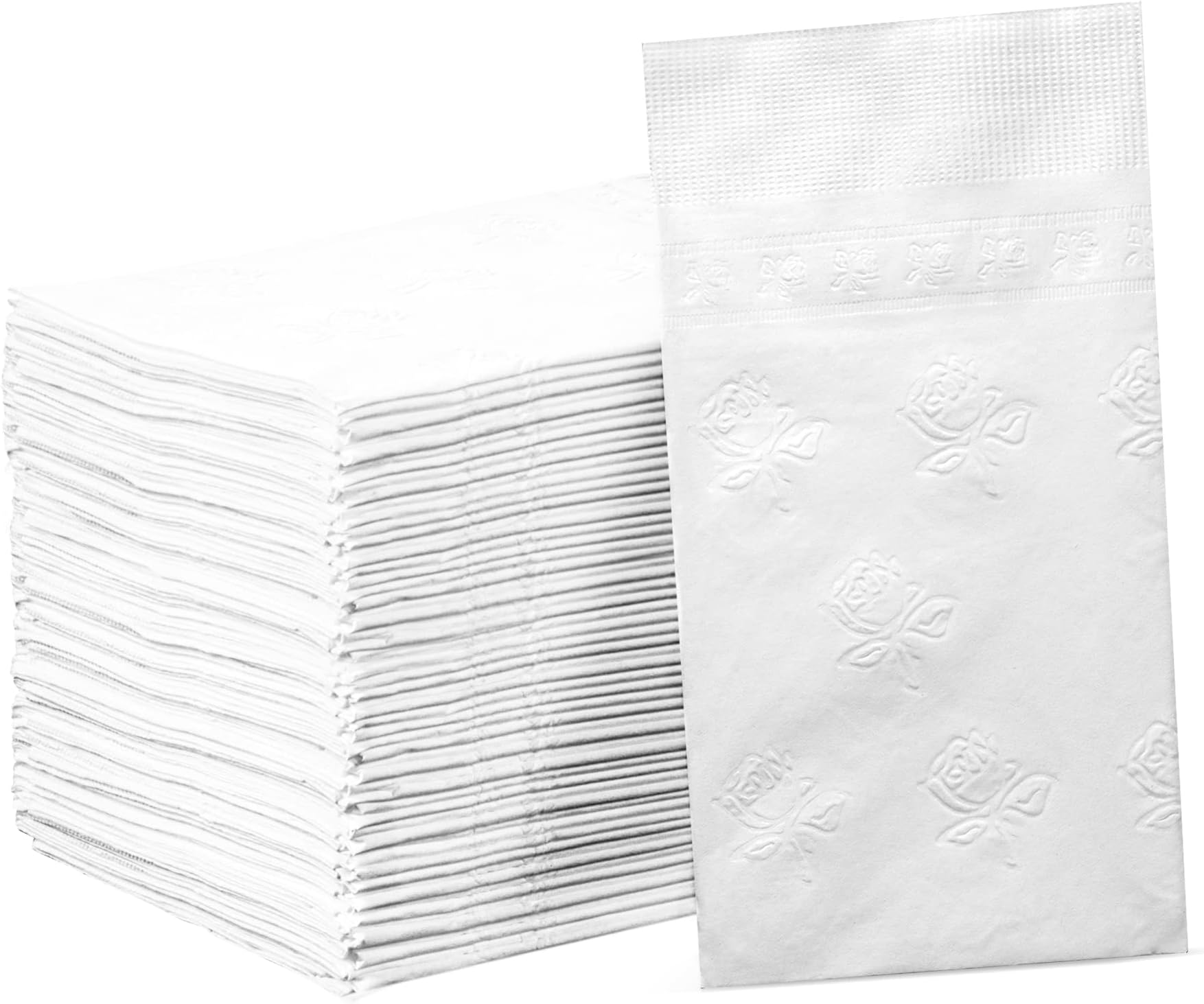 Amazon.com: Vanity Fair Everyday Paper Napkins, 100 Count, Disposable ...