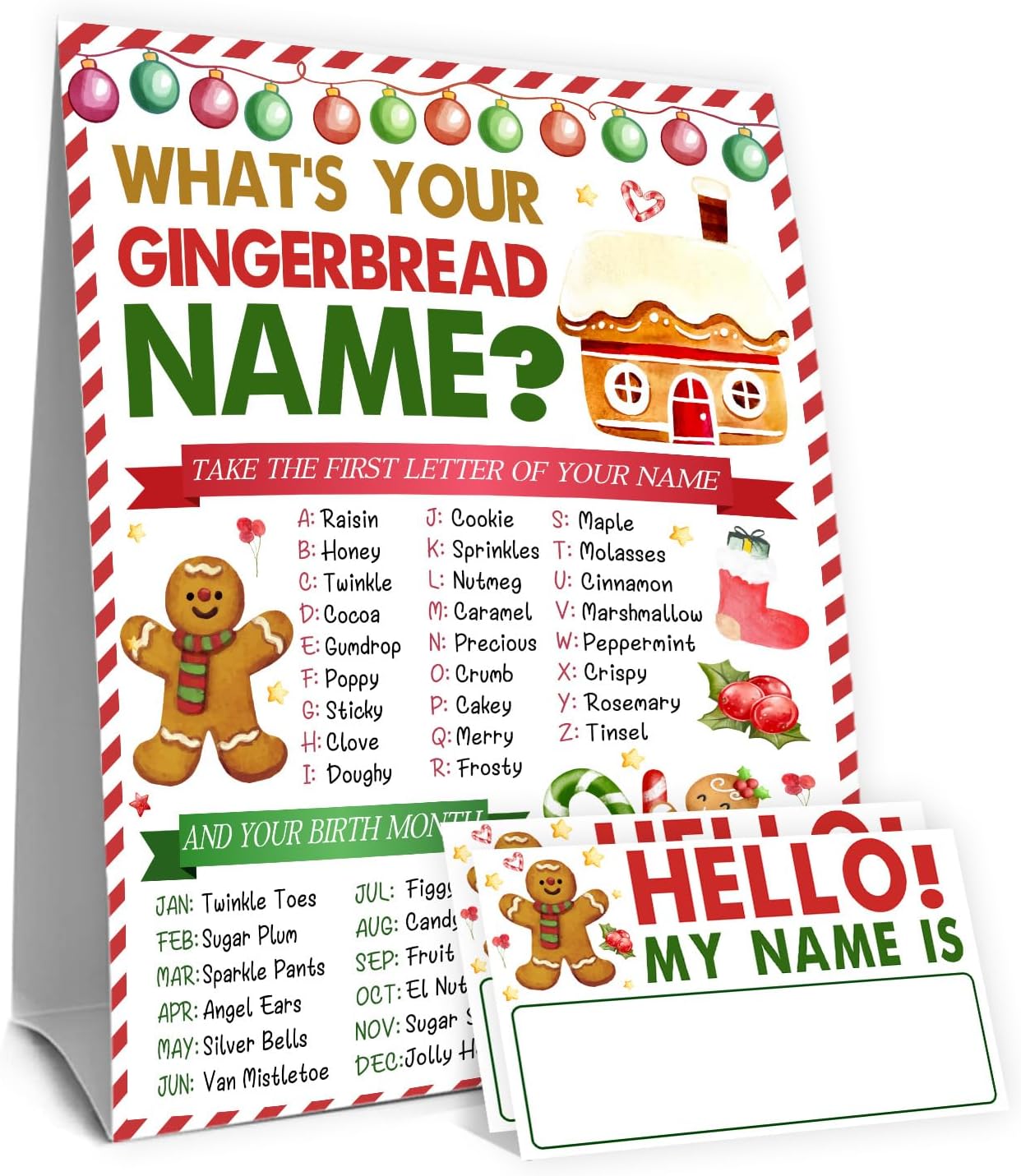 Amazon.com: Christmas Games for Family Party, Christmas Game ...