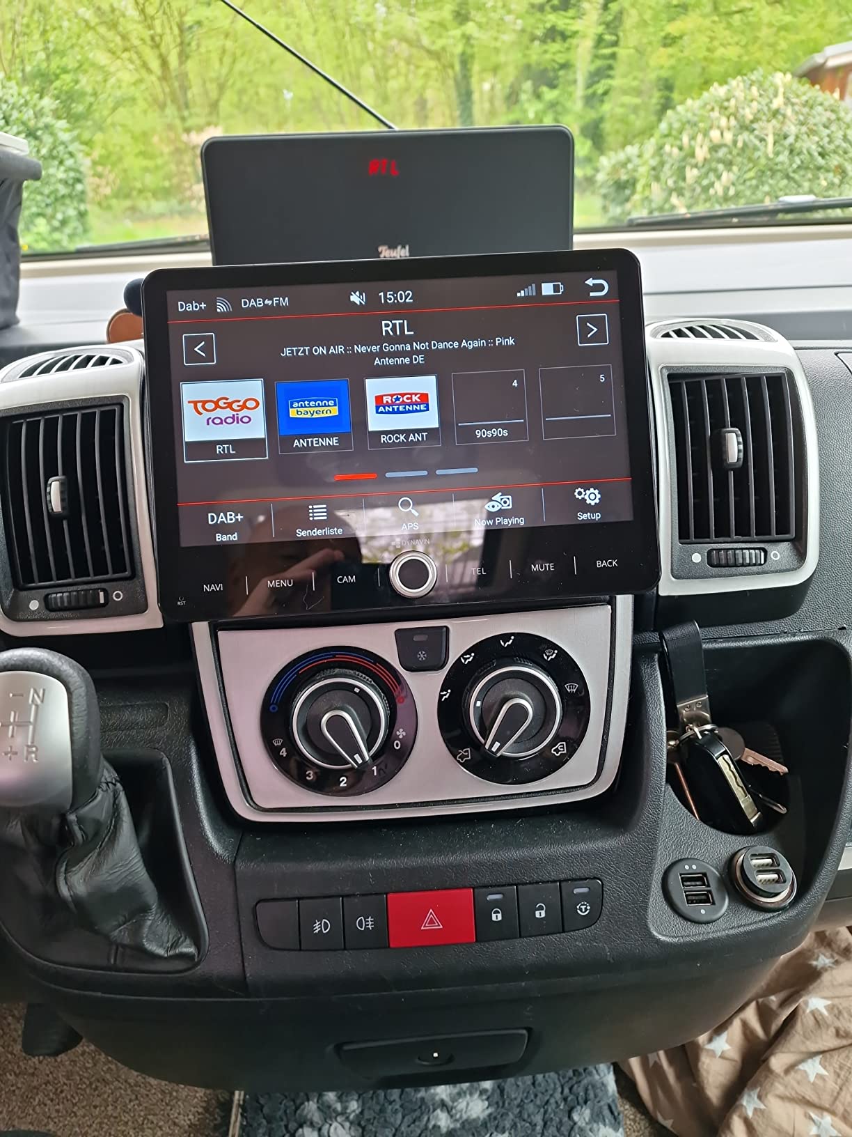 Fiat Ducato Radio Mit Rckfahrkamera