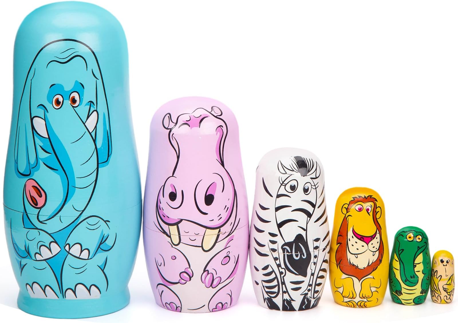 Amazon.com: BestPysanky 6 Animals: Dog, Cat, Horse, Fish, Chick, Bunny ...