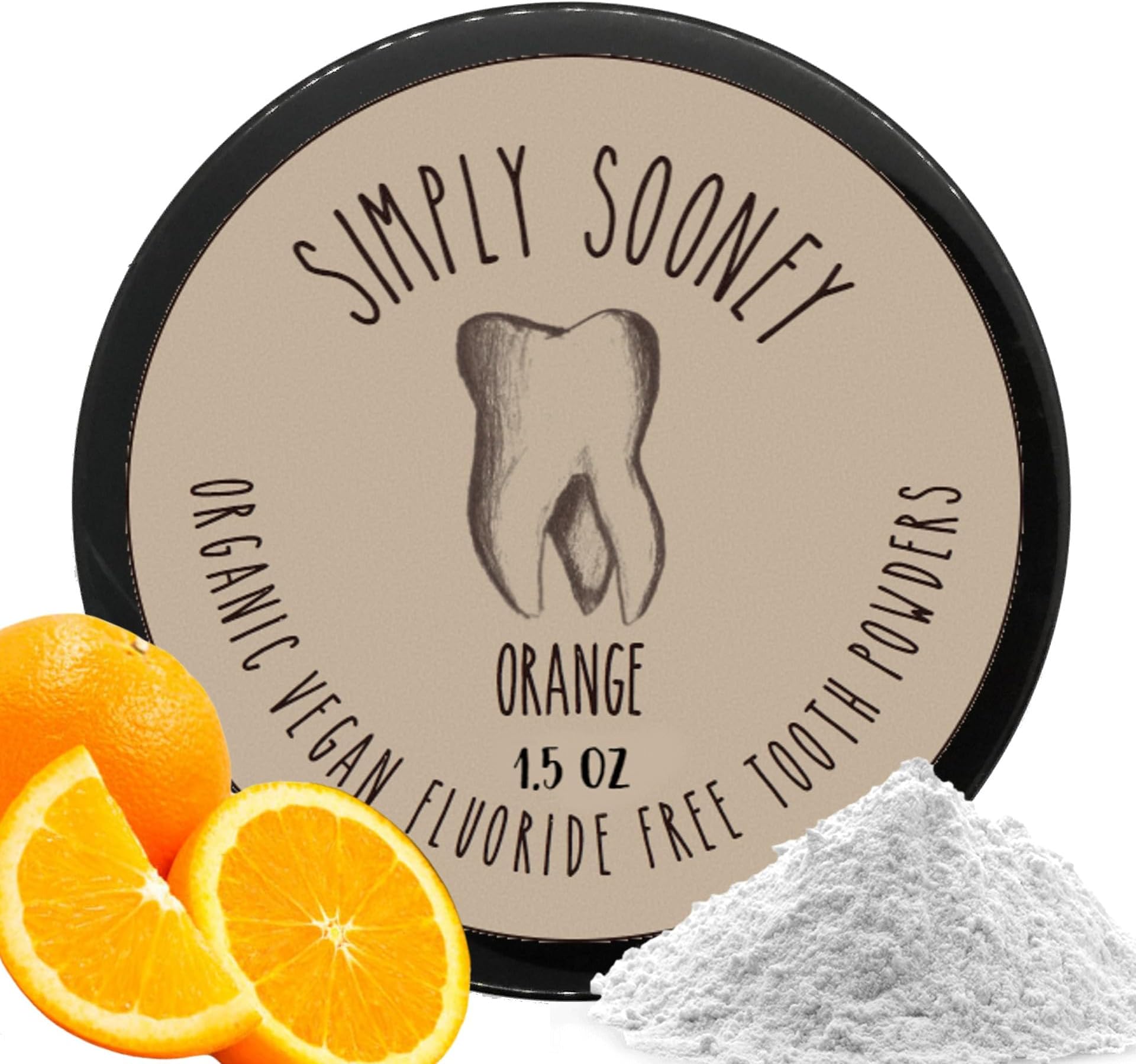 Amazon.com : Simply Sooney Fluoride Free Remineralizing Tooth Powder ...