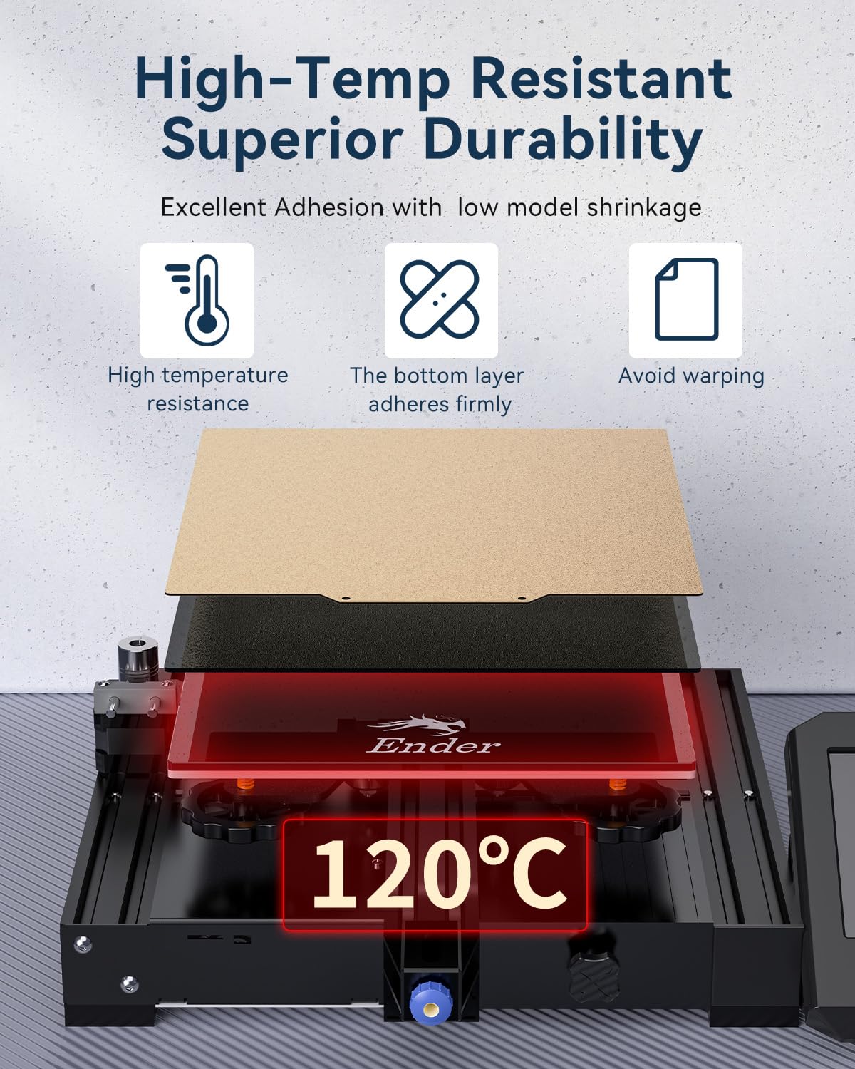 Snapklik.com : Double Side Textured PEI Sheet 235mmx235mm For Neptune 3 ...