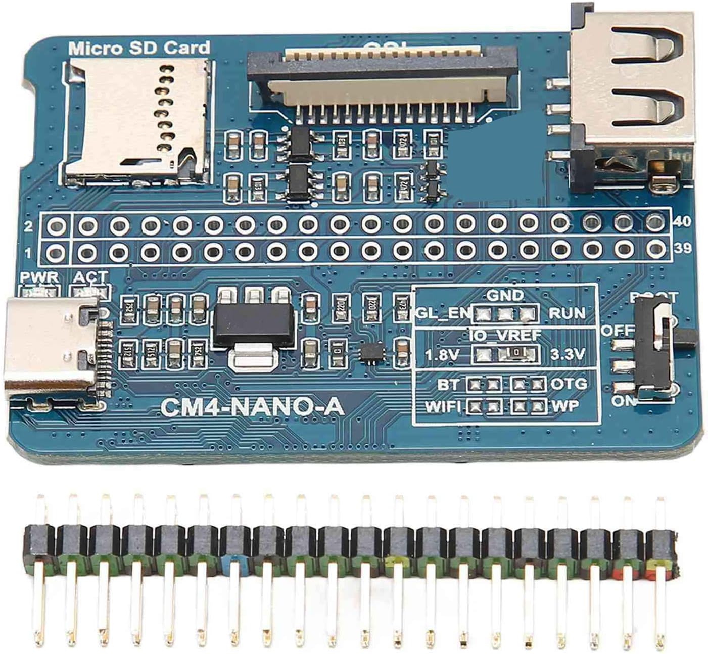 Amazon.com: Mini Base Board for Raspberry Pi Compute Module 4, Cm4 B to ...