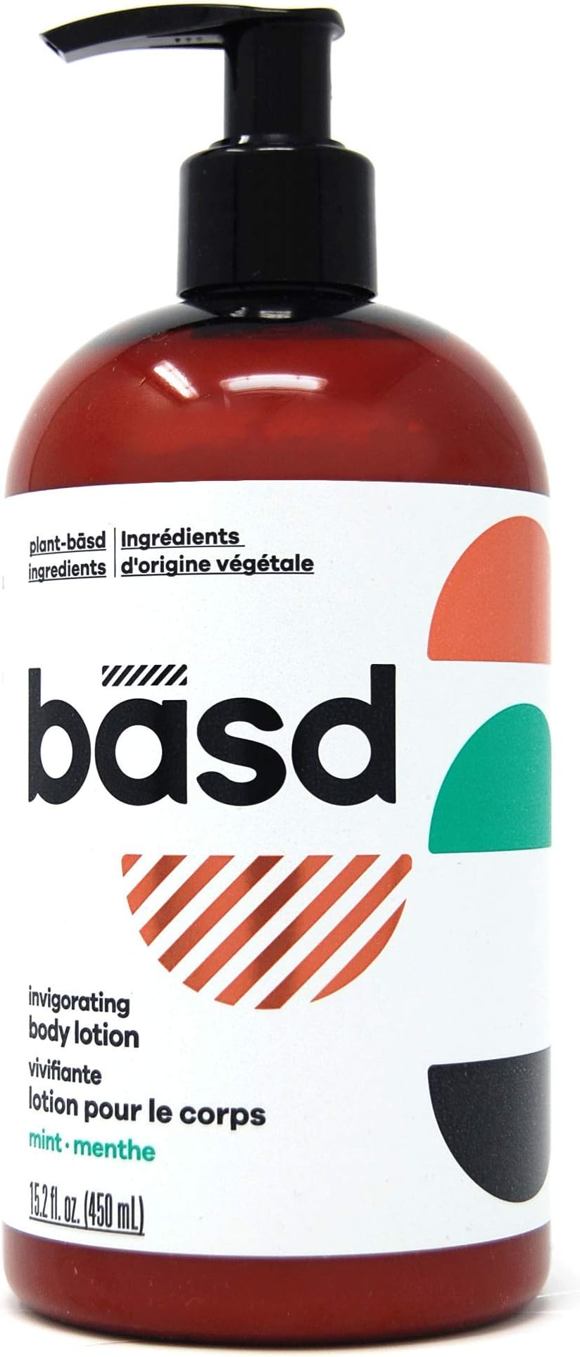 Amazon.com : basd Organic Moisturizing Body Lotion, Invigorating Mint ...