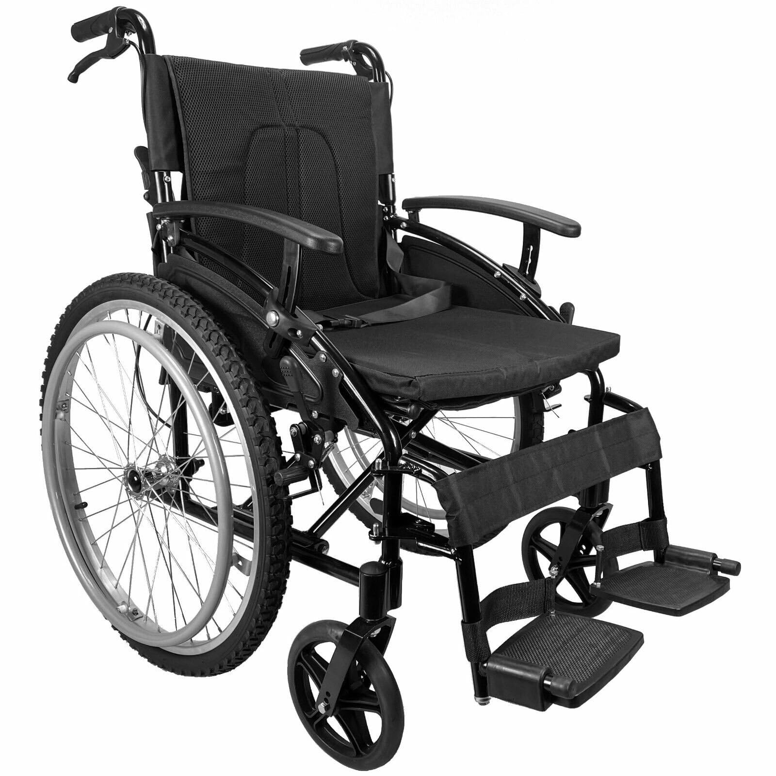 Heavy Duty Off Road Wheelchair Folding All Terrain Sports Aluminium ...
