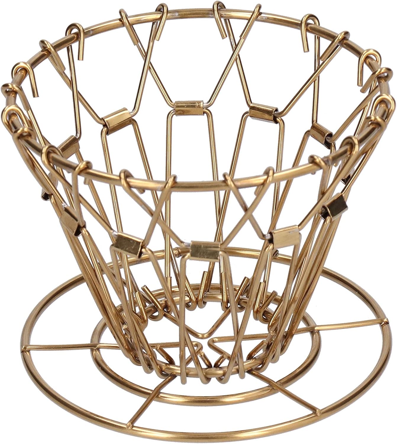 Amazon.com: Collapsible Coffee Filter Stand, Gold Stainless Steel ...