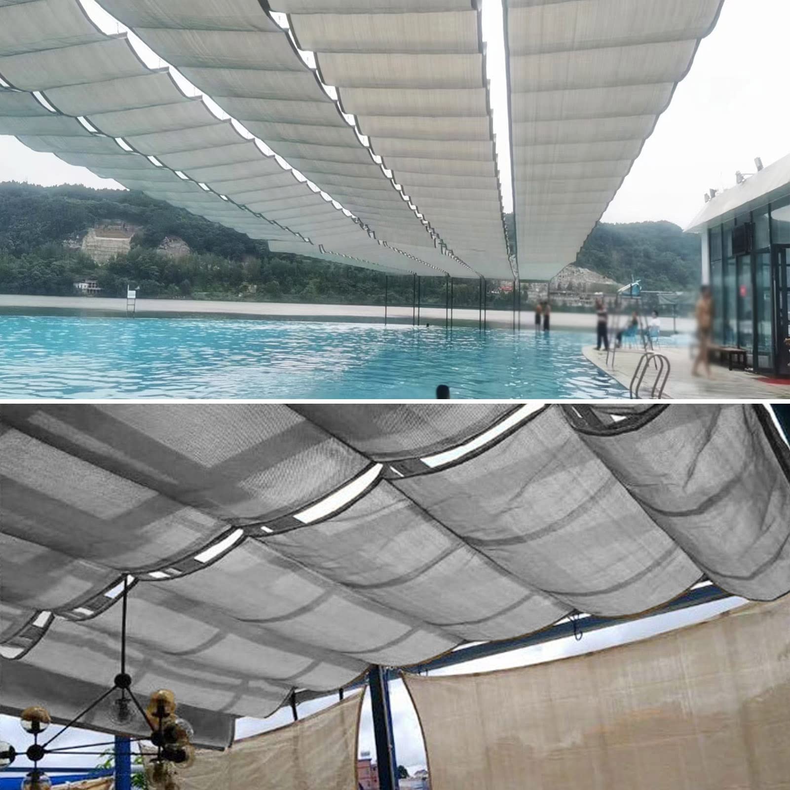 Retractable Fabric Pergola