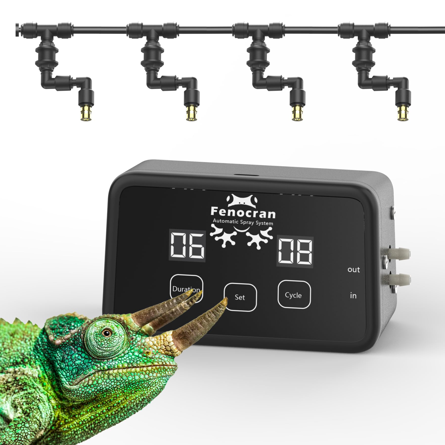 Amazon.com: Fenocran Automatic Reptile Mister System, Reptile ...