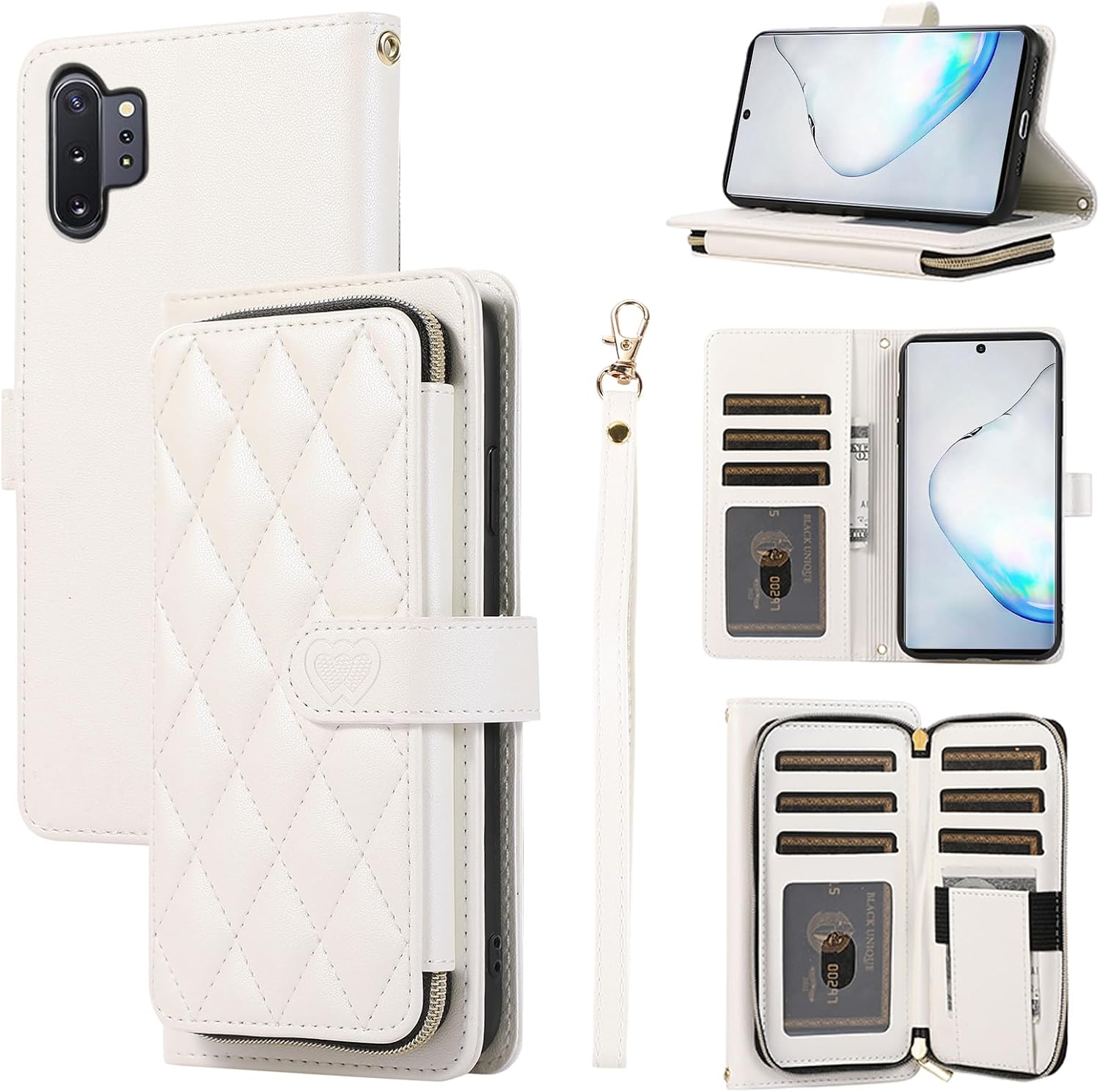 Amazon.com: Furiet Wallet Case for Samsung Galaxy Note 10 Plus Note10 ...