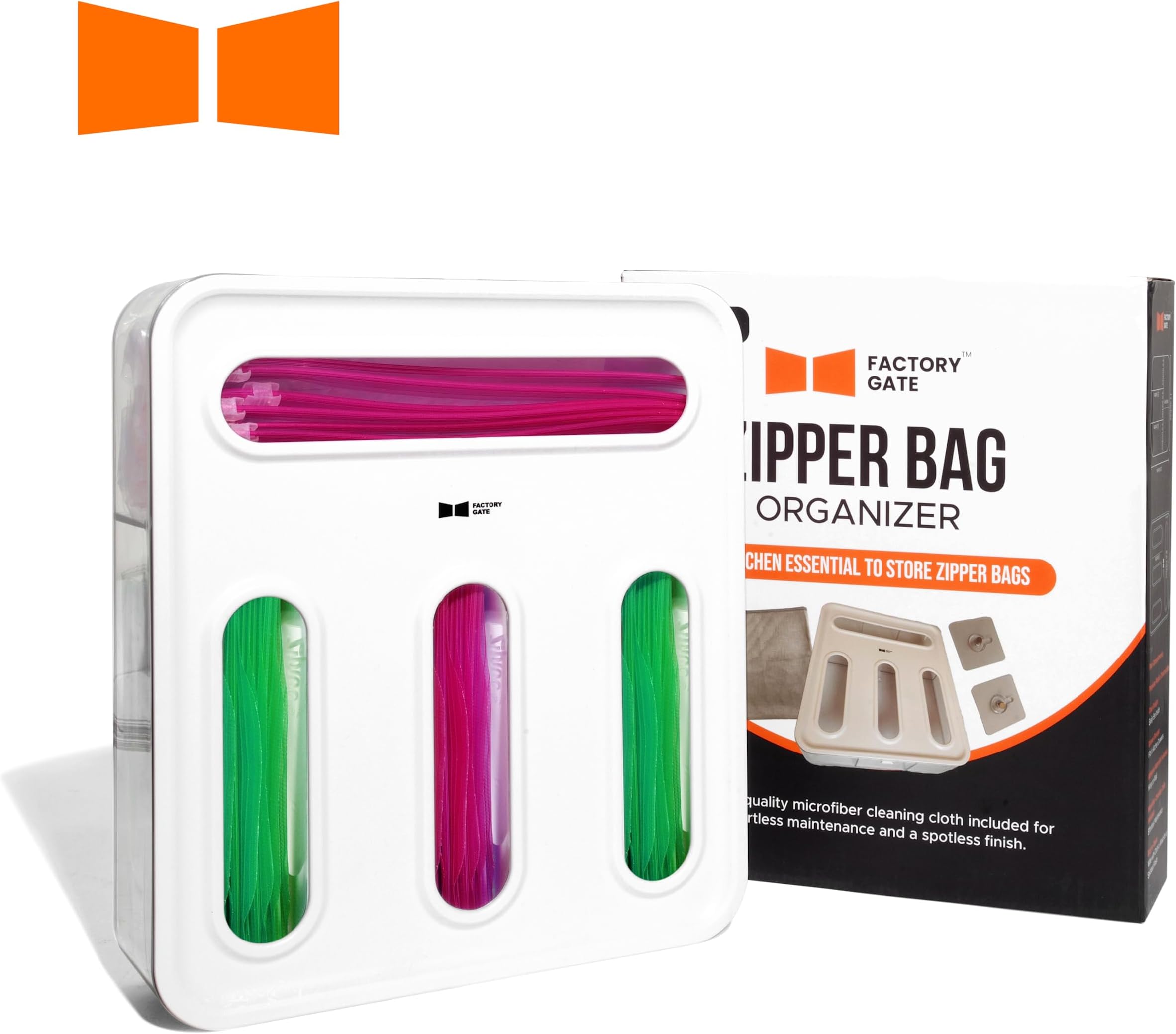 Amazon.com - Ziplock Bag Organizer - Plastic Bag Organizer - Food ...