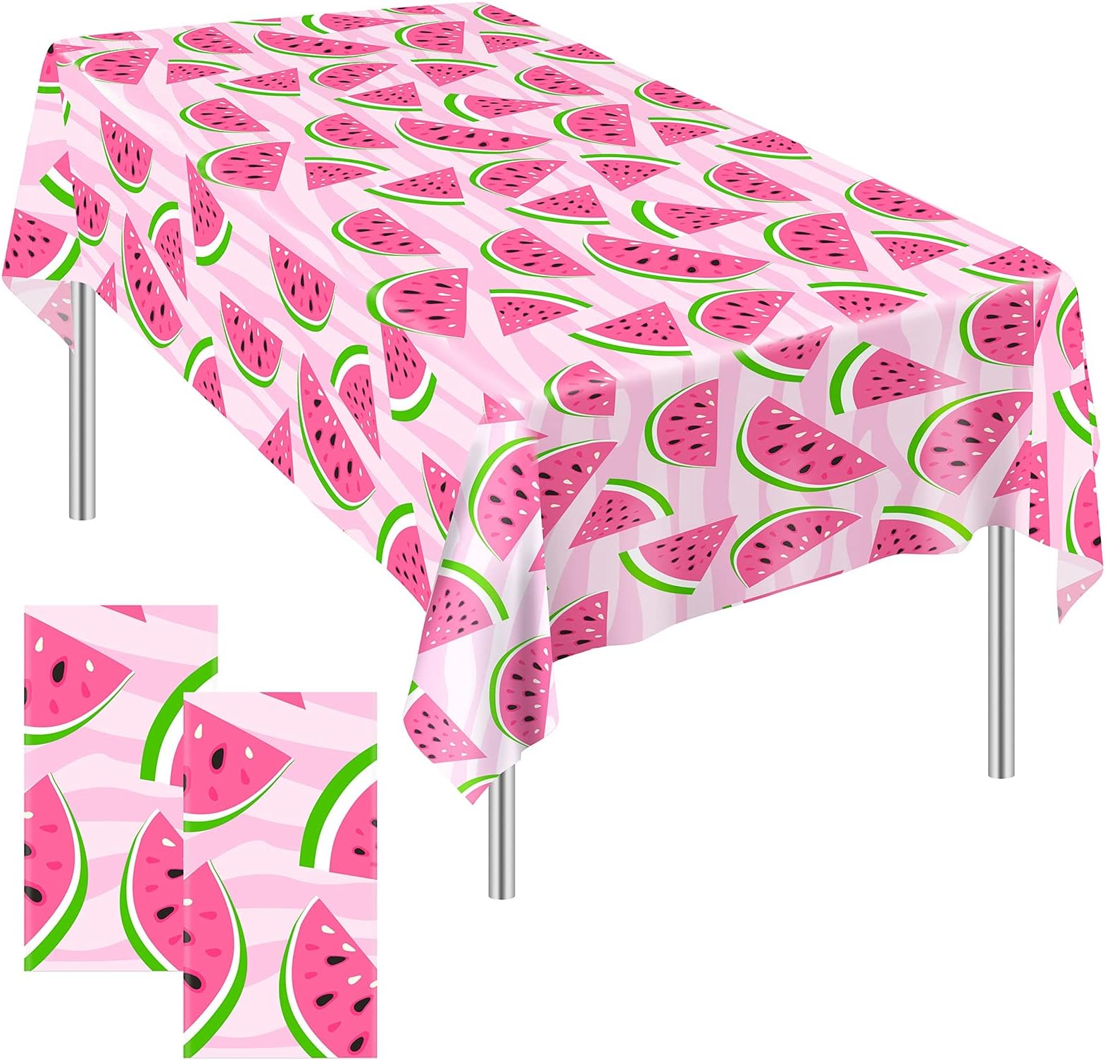 Amazon.com: Tailus Summer Watermelon Rectangle Tablecloth 60 x 84 Inch ...