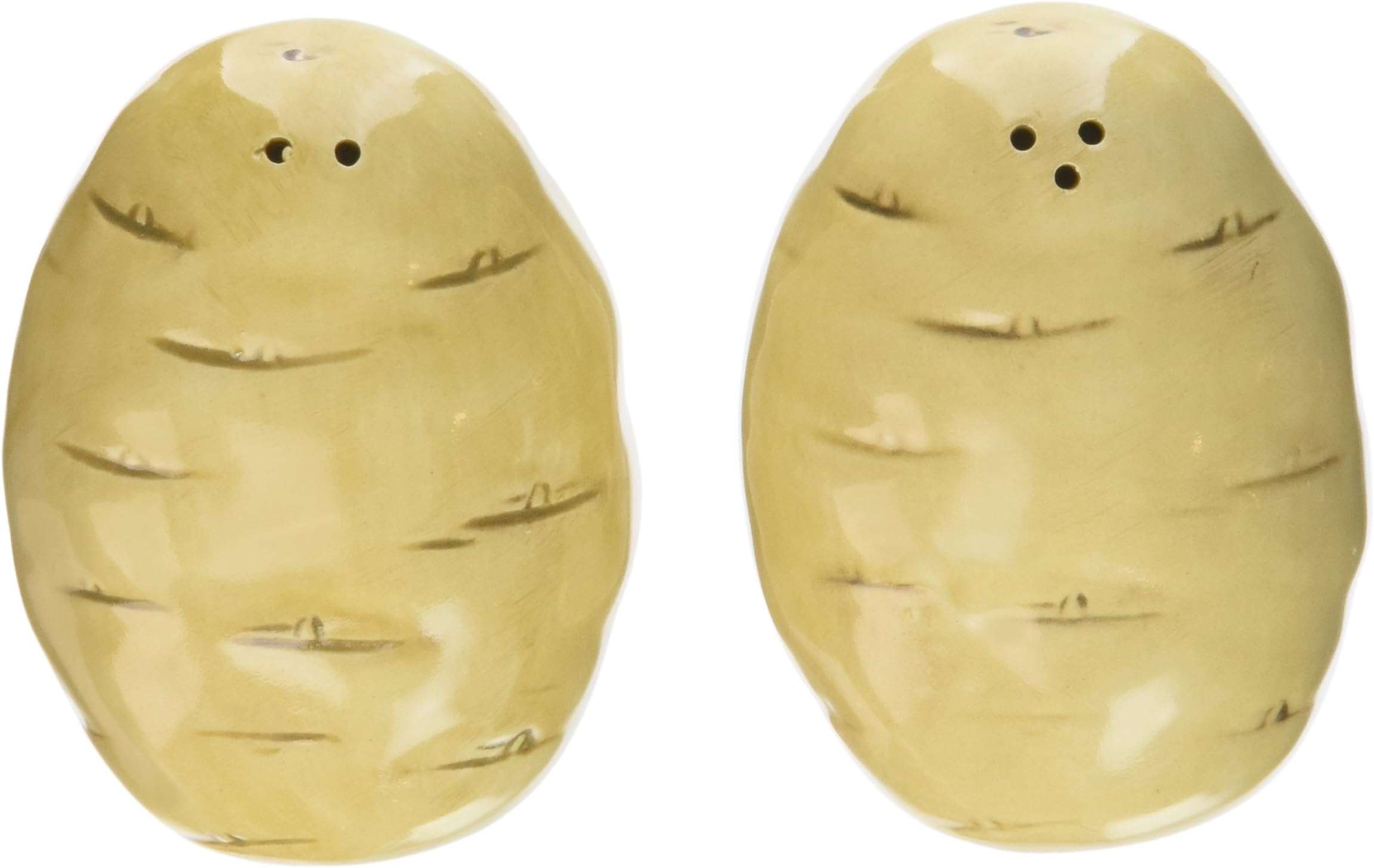 Amazon.com: Cosmos Gifts Ceramic Corn Salt and Pepper Set, 1-1/2-Inch ...