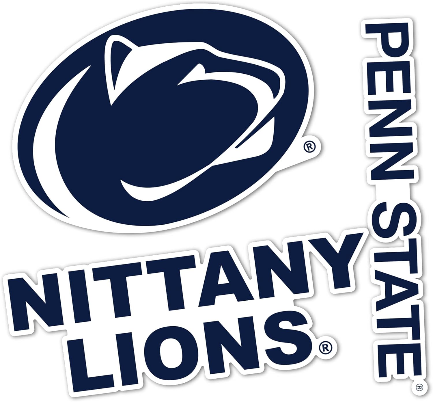 Amazon.com: Desert Cactus Penn State Sticker The Pennsylvania State ...