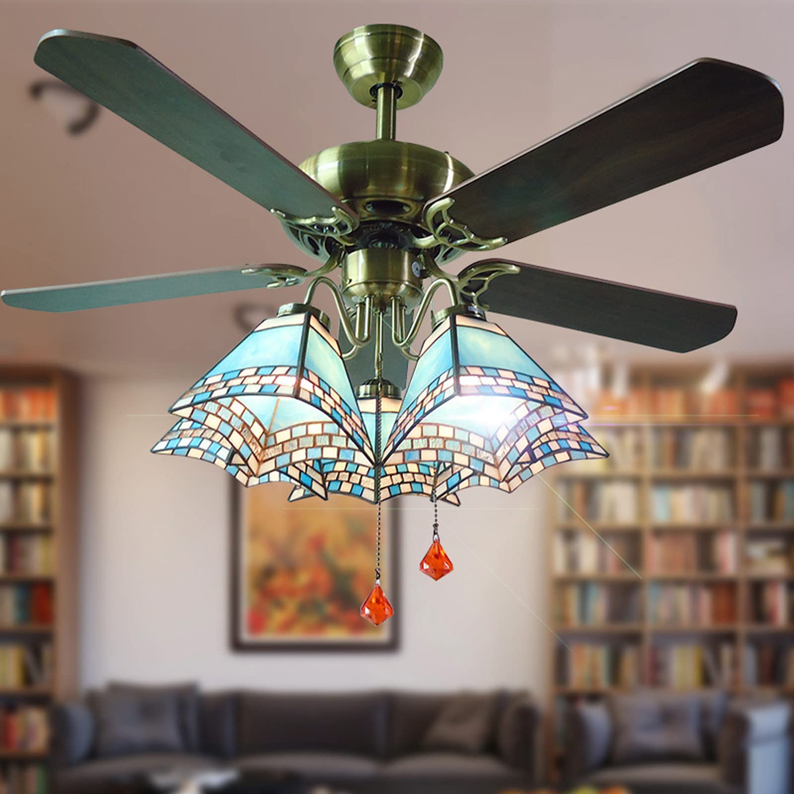 Mediterranean Ceiling Fans Find More Hampton Bay 'mediterranean' 52"