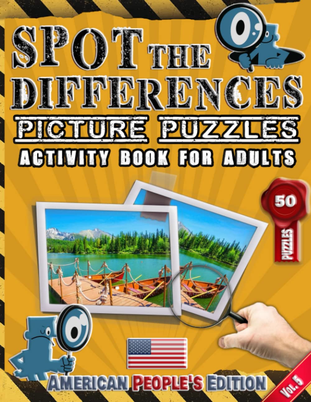 Amazon.com: Spot the Differences : Picture Puzzles - Activity Book for ...