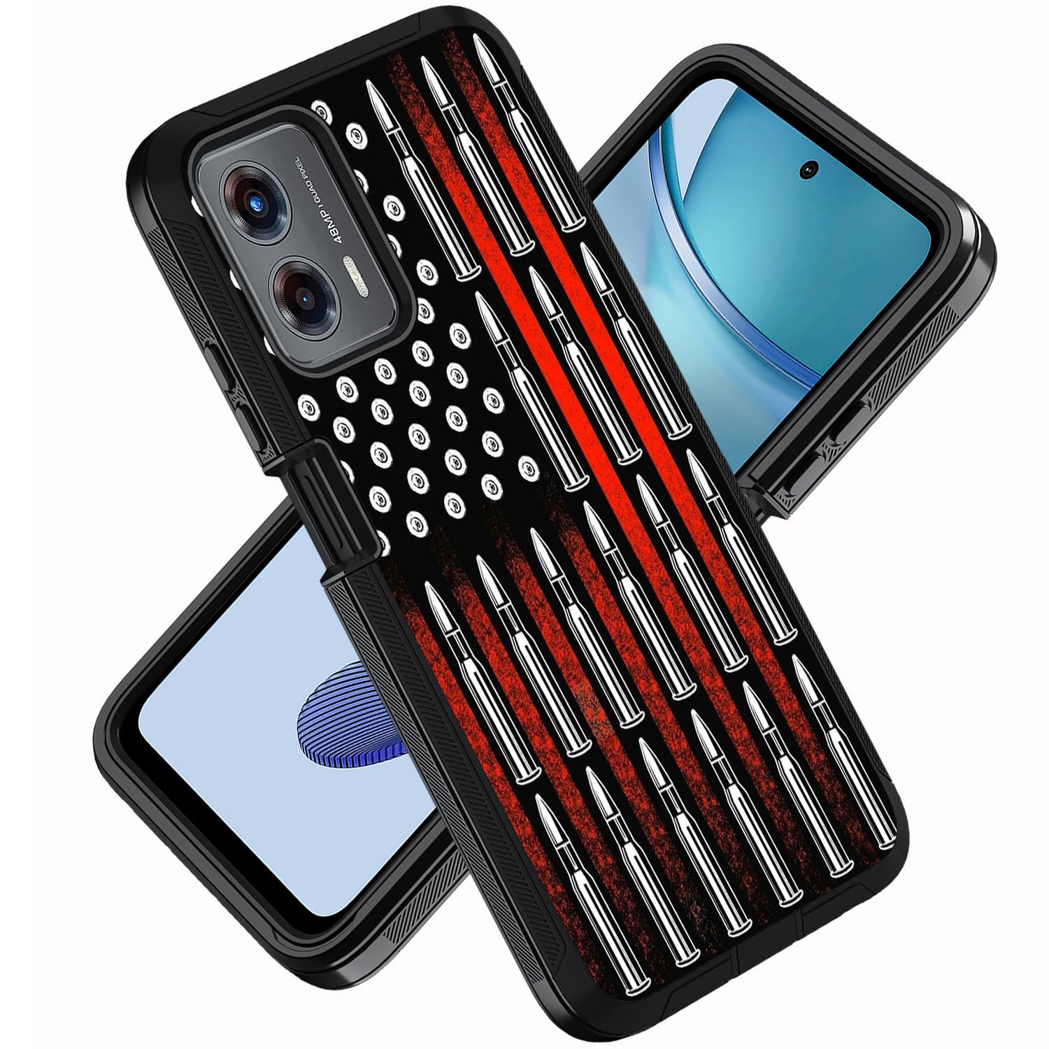 Amazon.com: ZXHSBROK for Motorola Moto G 5G 2024 / Moto G Play 5G 2024 ...