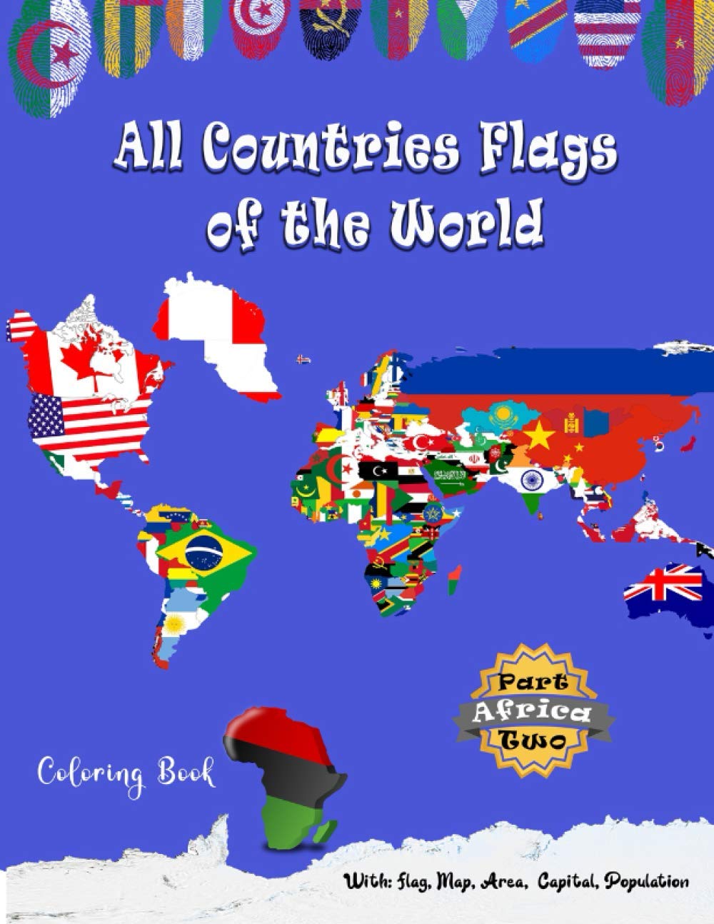 Buy All Countries s of the World Coloring Book: Part Two Africa ...
