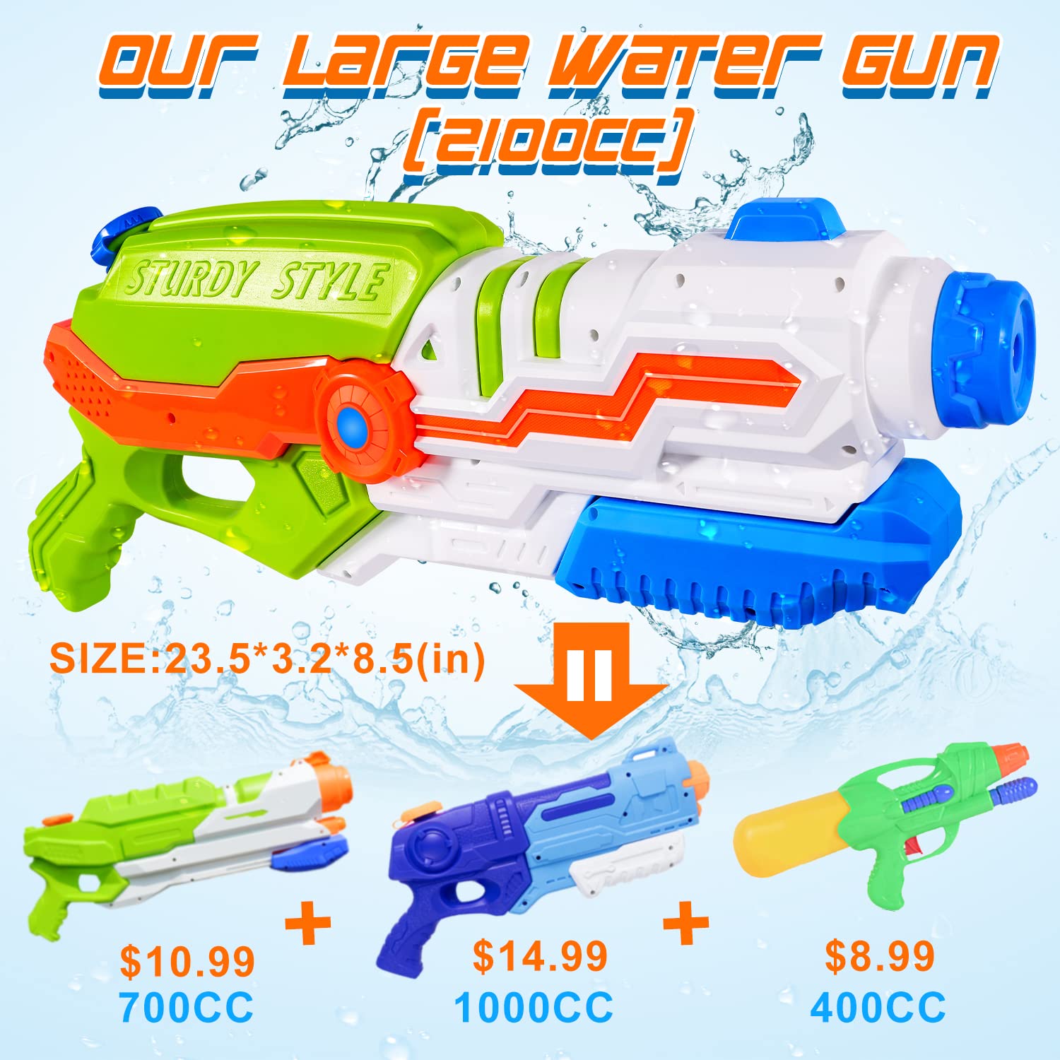Extra Large Water Guns