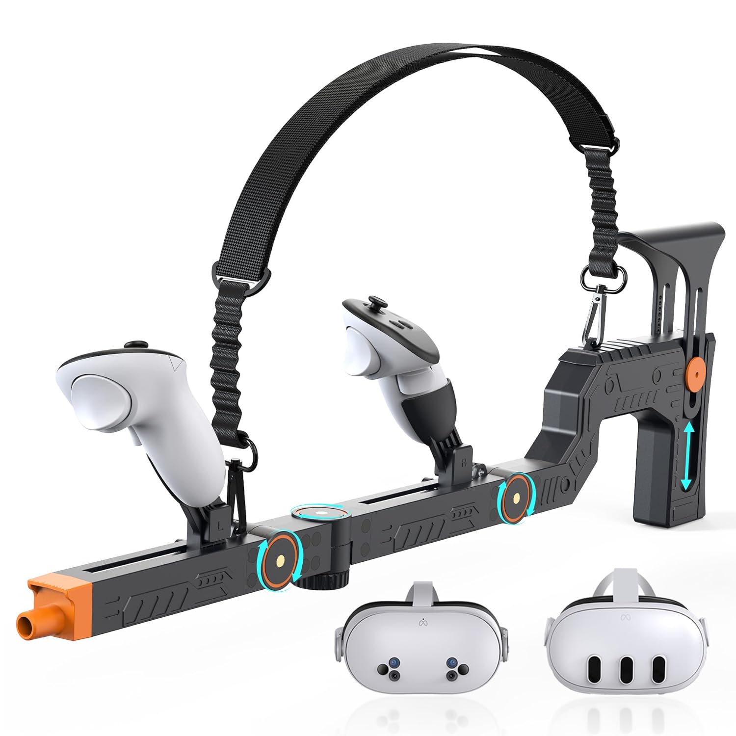 Amazon.com: Upgraded VR Gun Stock for Meta Quest 3/ Quest 3S ...