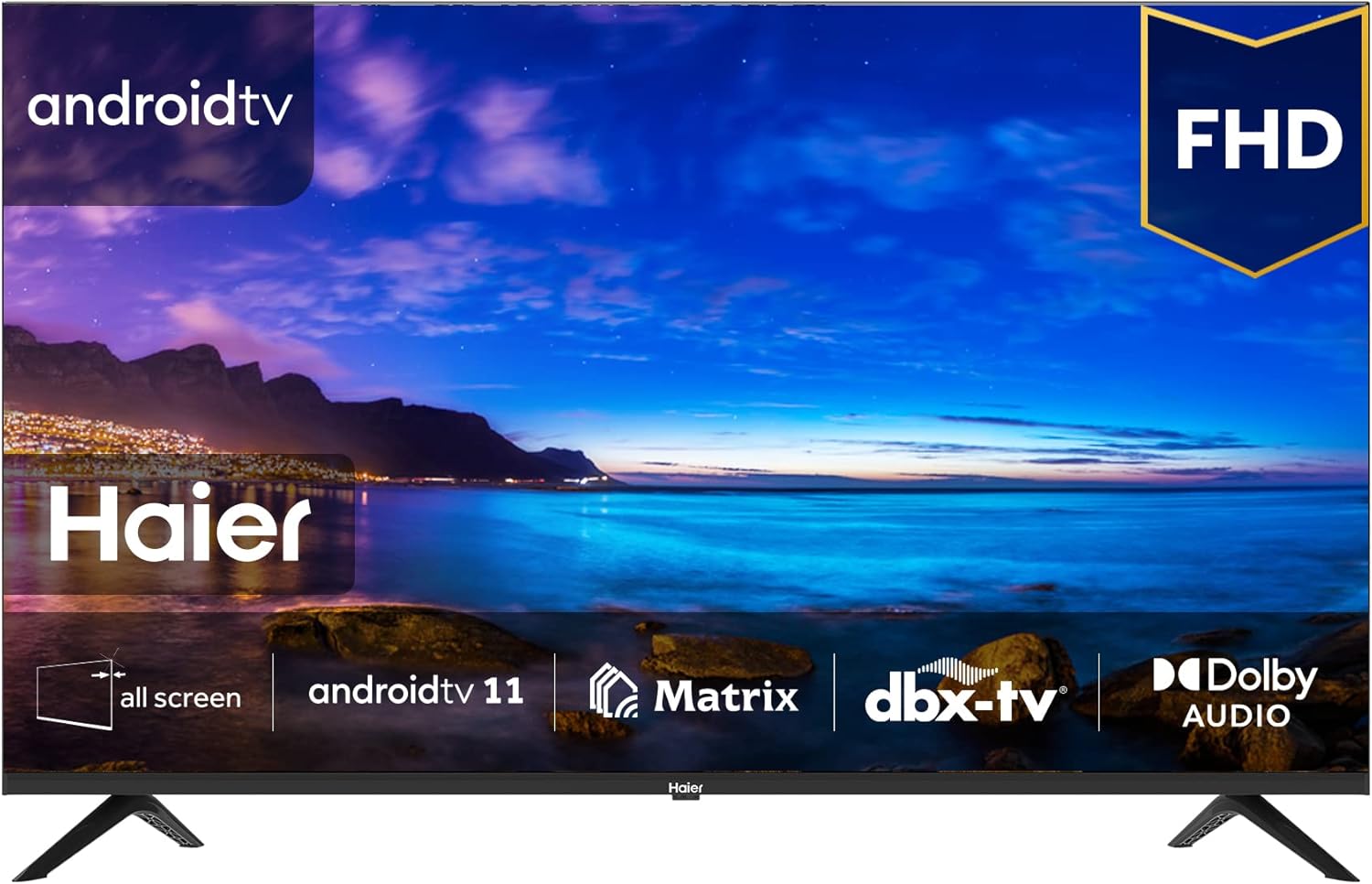 Haier 43" Smart TV LED Model H43K6FG, 2022 Dolby Audio : Buy Online at ...