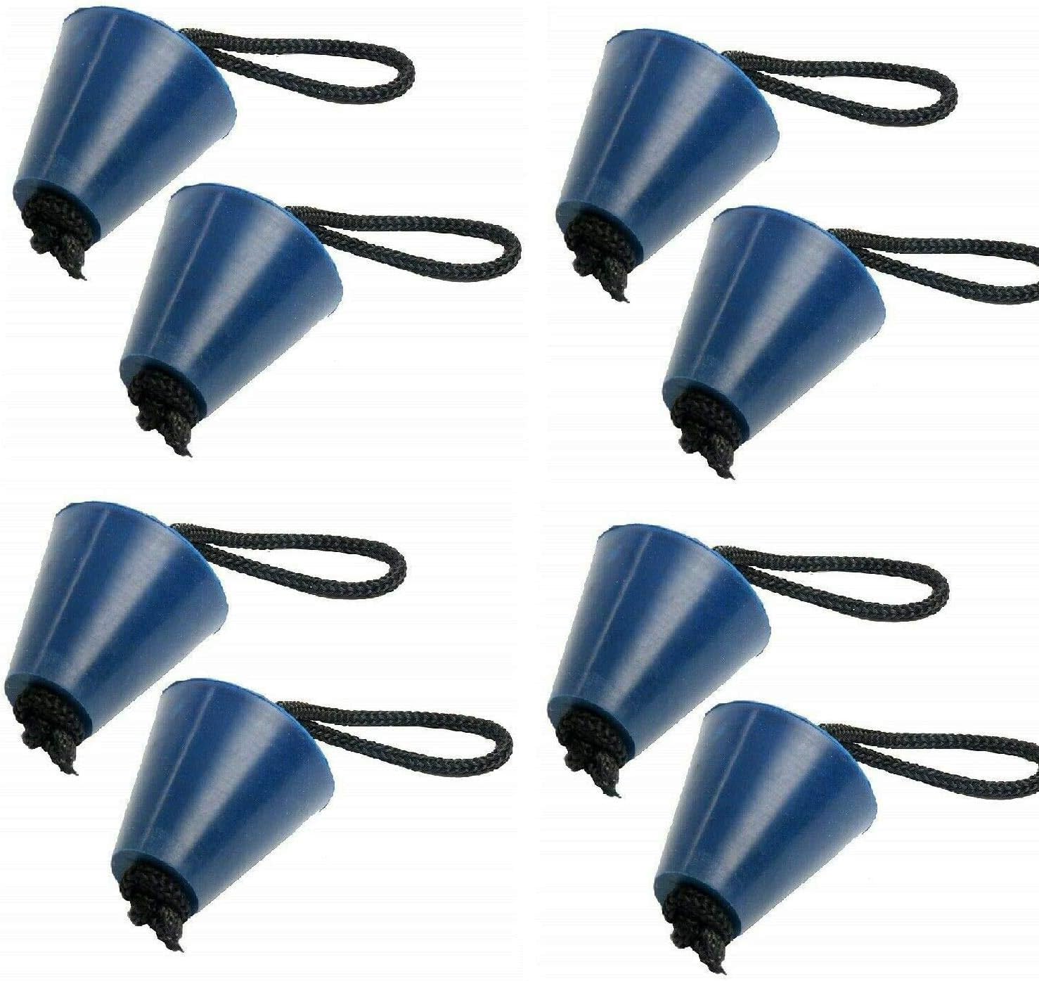 Amazon.com: Kayak Pack of 8 Universal Scupper Plug Kit Blue Fit: Hobie ...