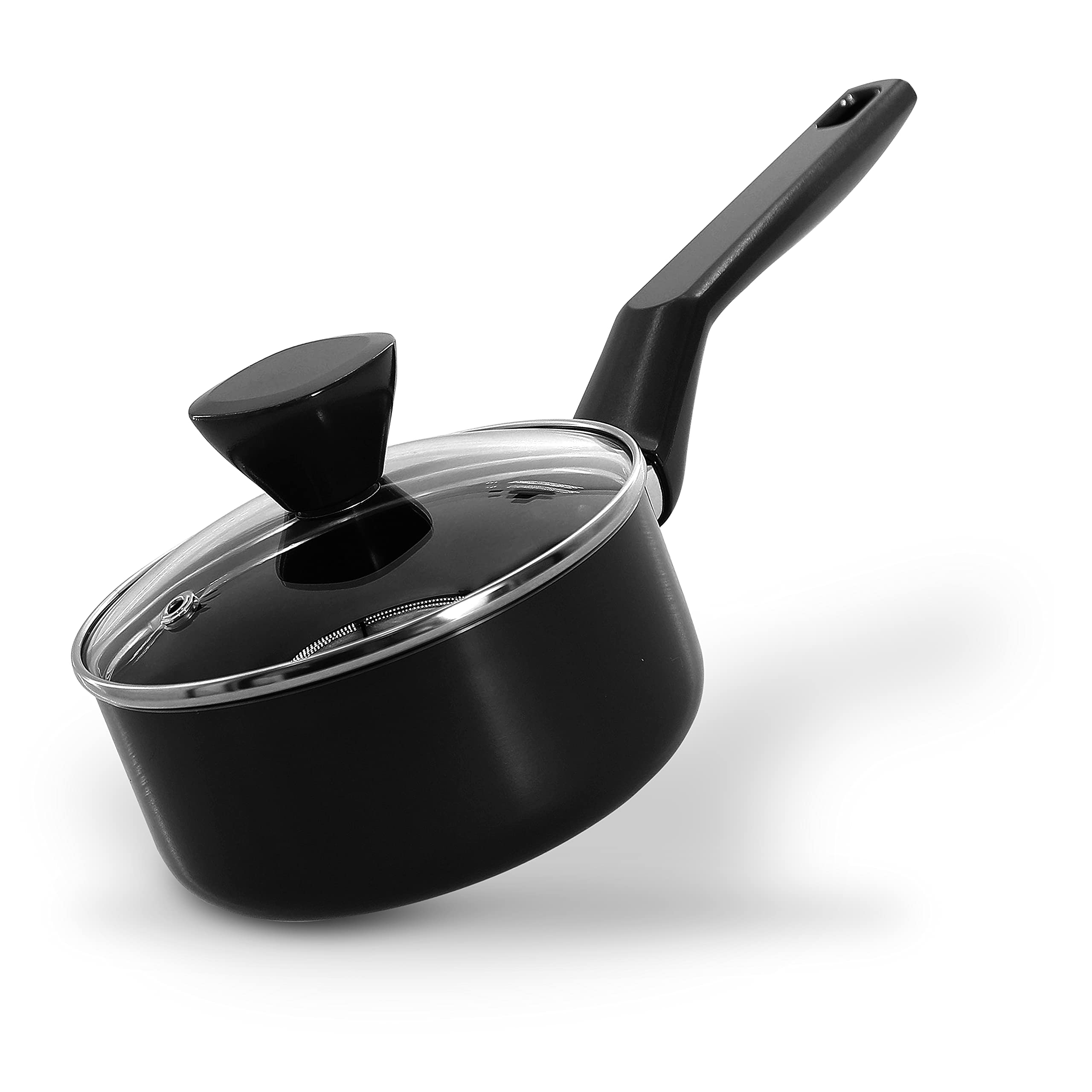 Amazon.com: NutriChef Saucepan Pot with Lid - Non-Stick High-Qualified ...