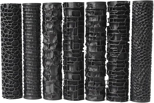 Amazon.com: Texture Roller Set – 7-Pattern 3D-Printed Miniature Terrain ...