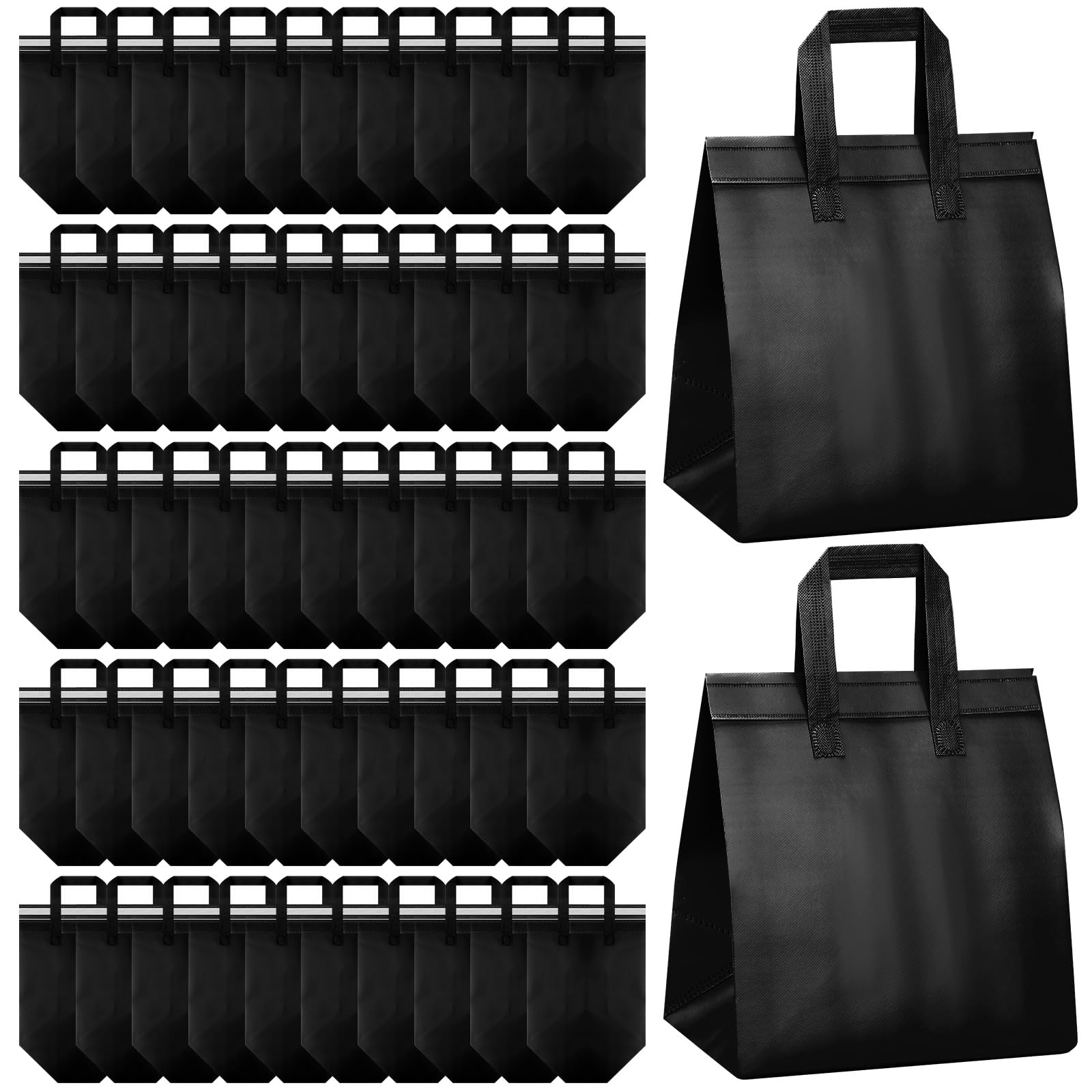 Amazon.com: Hushee 200 Pcs Insulated Take out Bags Bulk Thermal ...