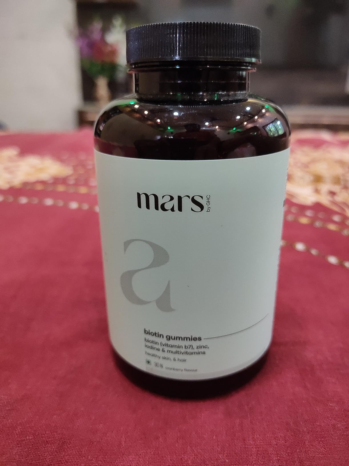 mars by GHC Biotin Gummies For Hair & Skin | 30 Days Pack | With Biotin ...