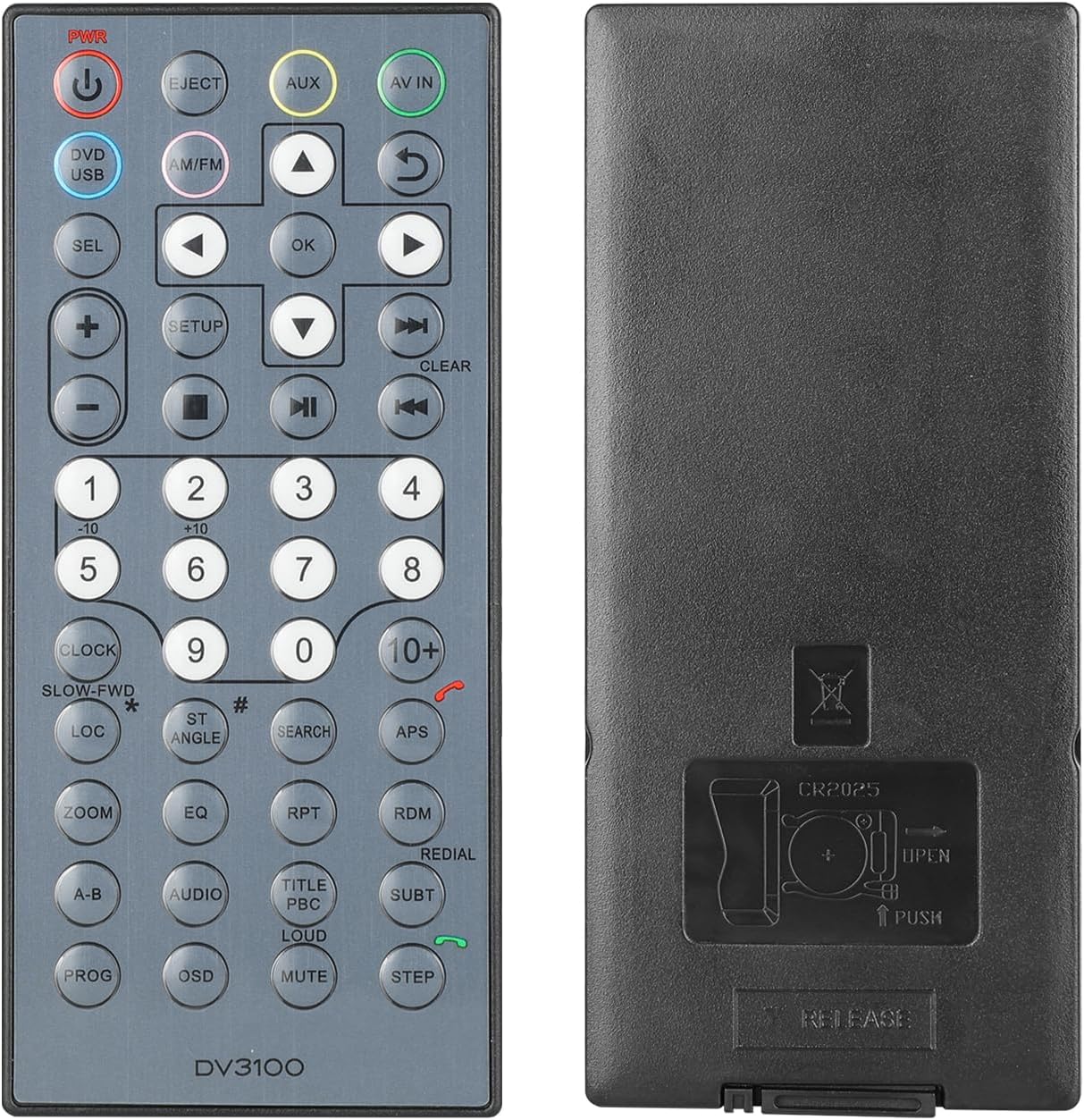 Amazon.com: FUTVRS1-BL Universal Replacement Remote Fit for Furrion TVs ...