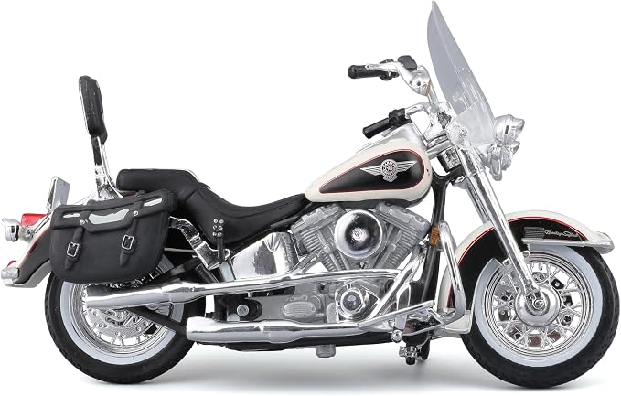 Amazon.com: Maisto 1:18 Scale Harley Davidson Duos - 90s Series '93 ...