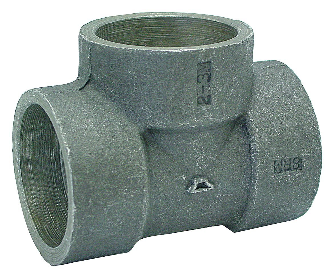 Anvil 2152 Forged Steel Pipe Fitting, Class 3000, Socket Weld Tee, 2-1/ ...