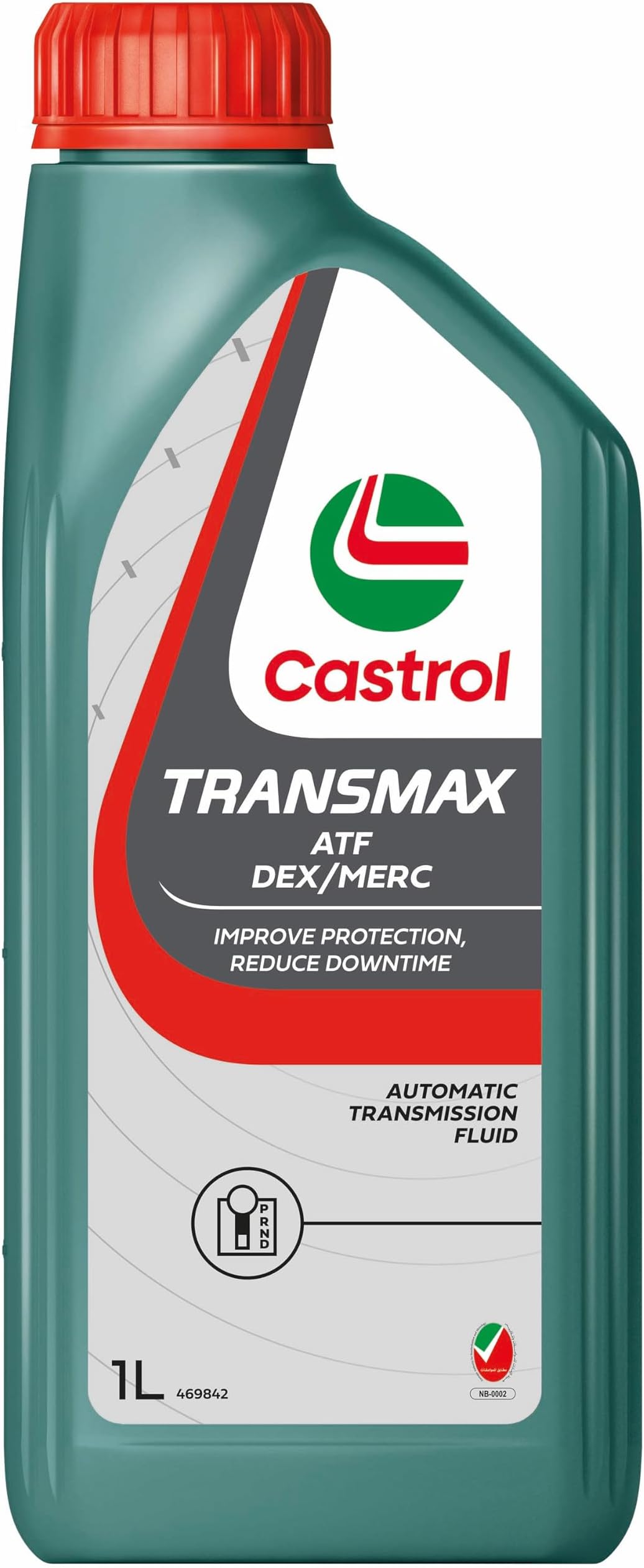 Castrol TRANSMAX ATF DEX/MERC Multivehicle 1L, Transparent, 1 Liter ...