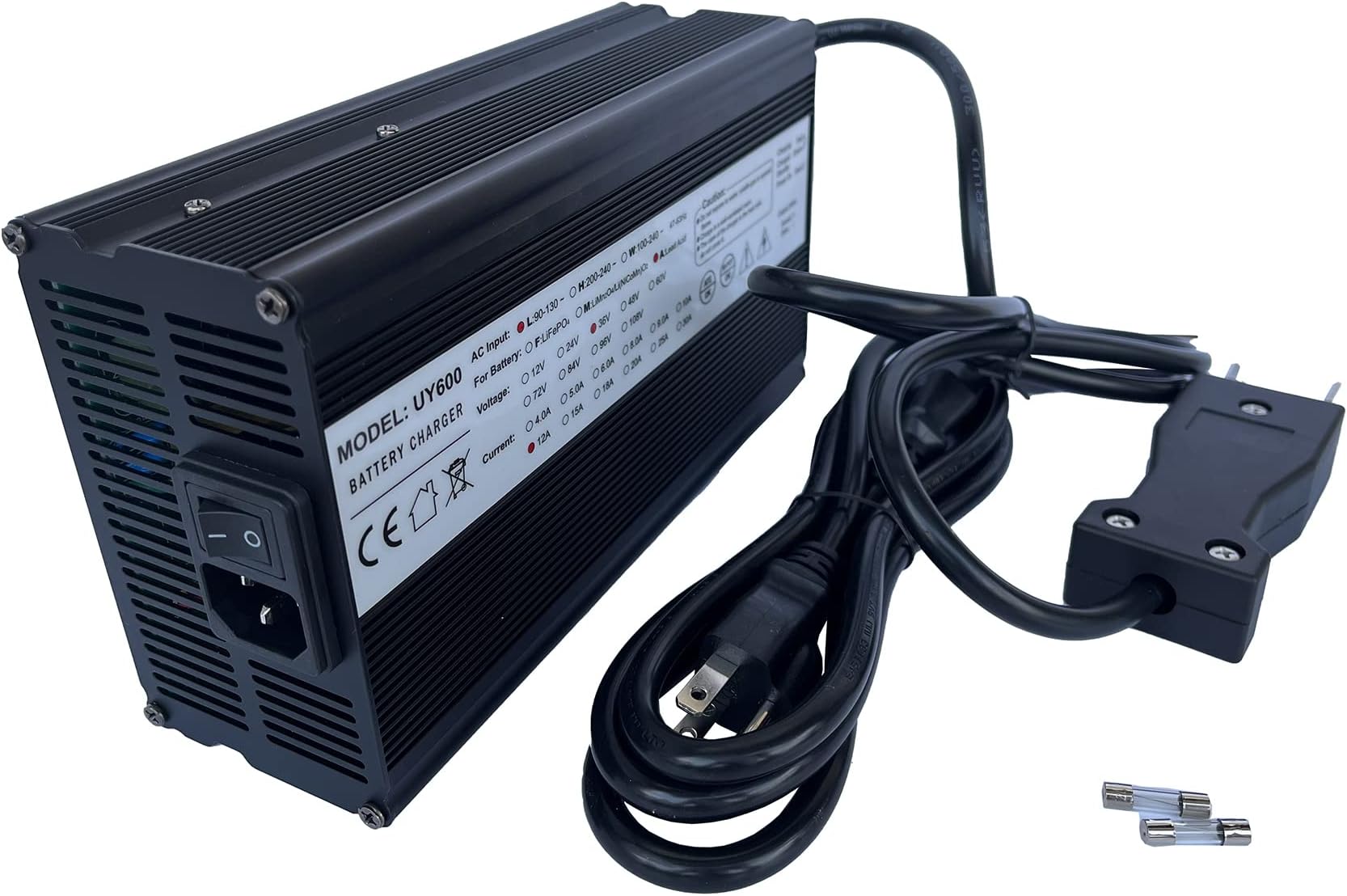 Amazon.com: ScaAuto 36 Volt Golf Cart Portable Charger 36 Volt 5A ...